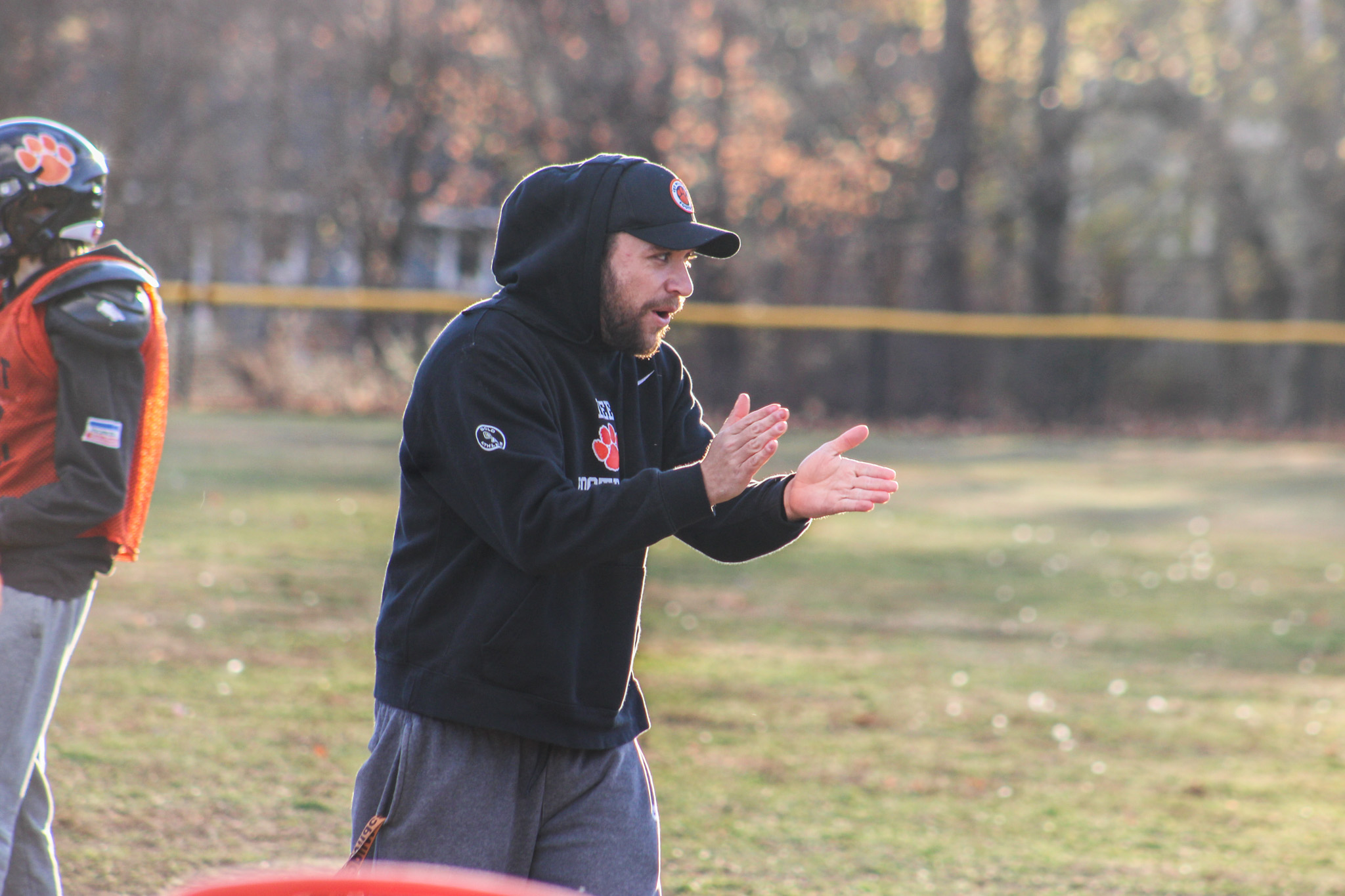 Tom Salinetti, Head Coach of the Lee High School football team ...