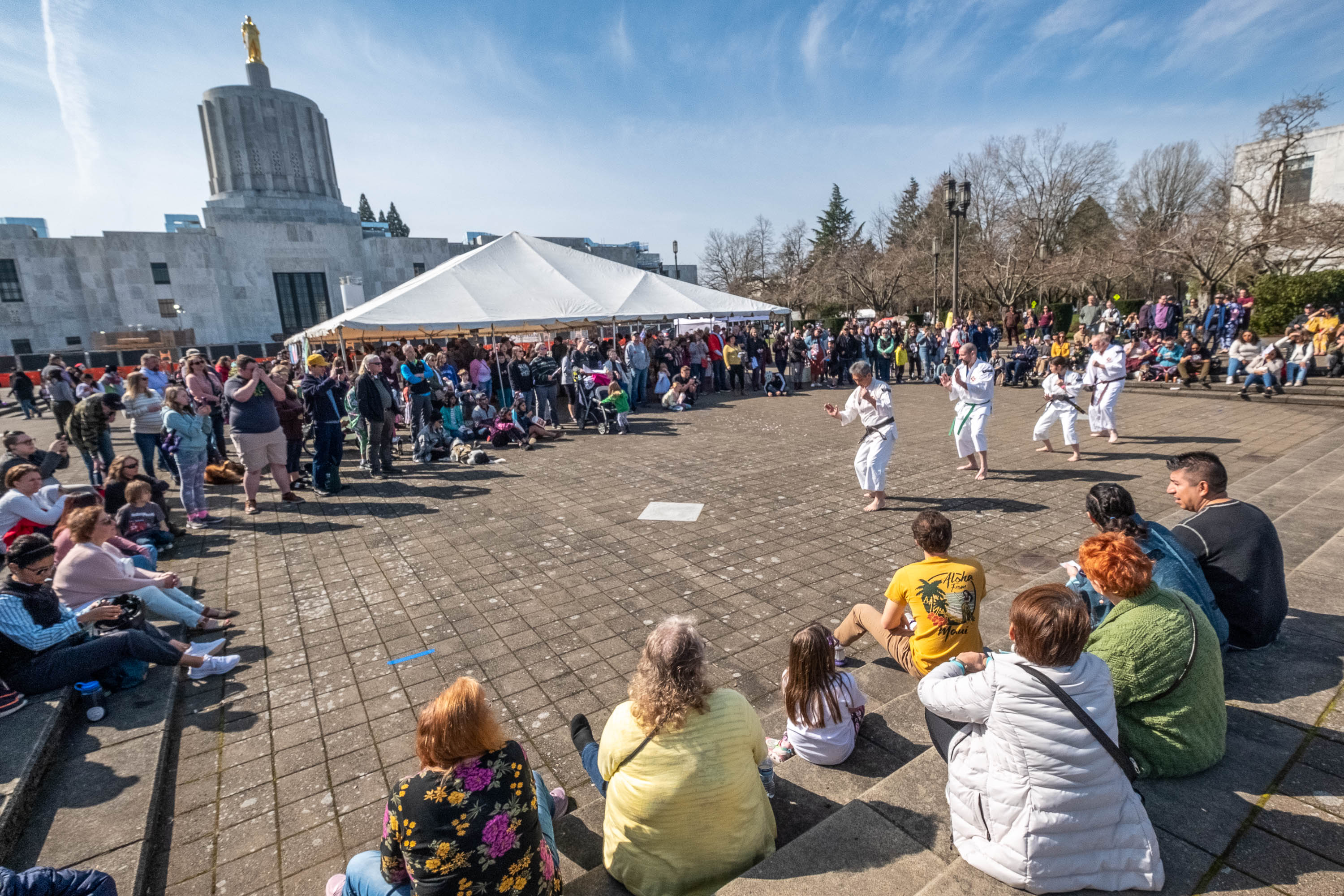 Cherry Blossom Day at Oregon's Capitol - oregonlive.com