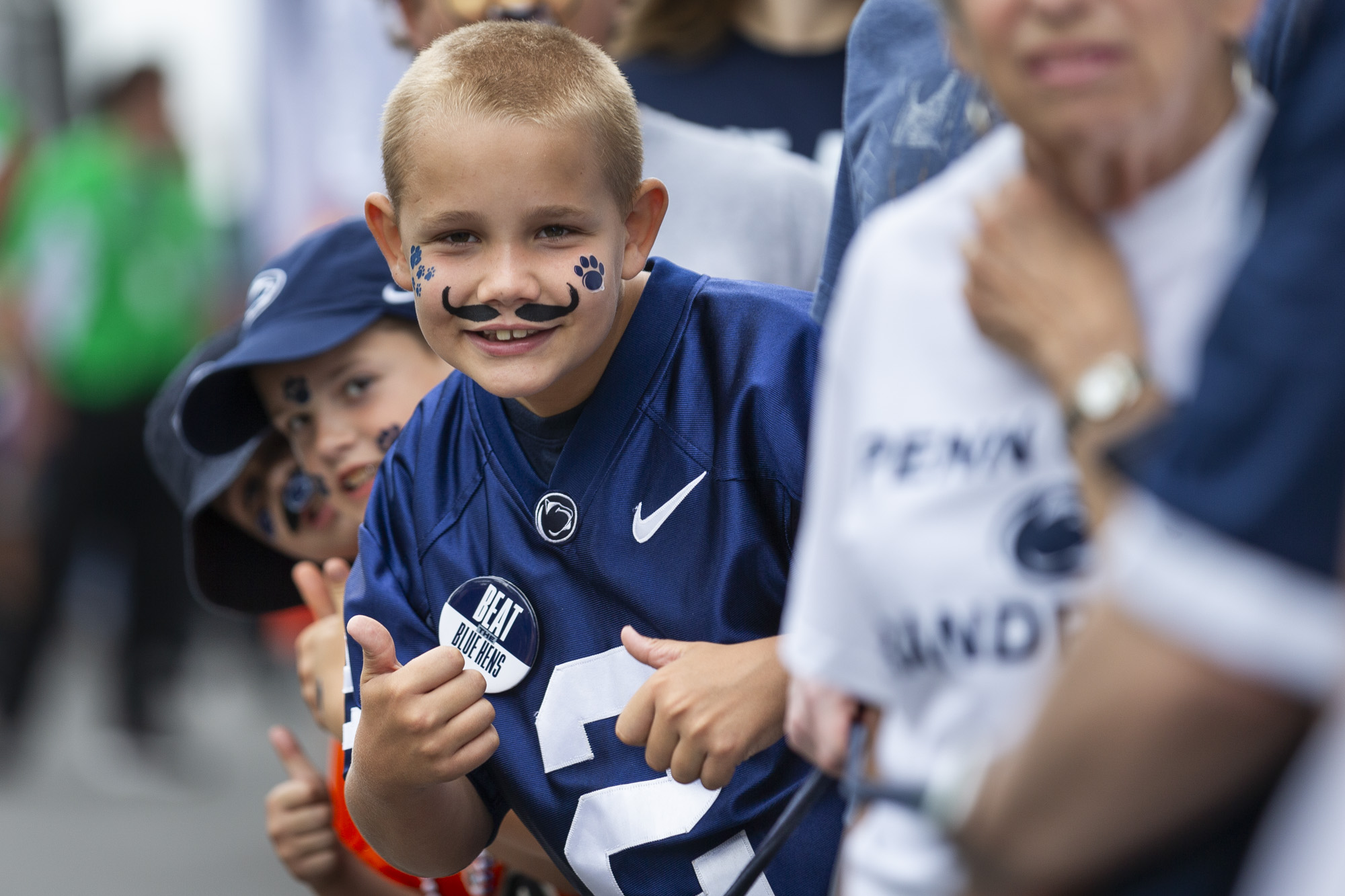 Penn State football faces in the crowd from Delaware game - pennlive.com