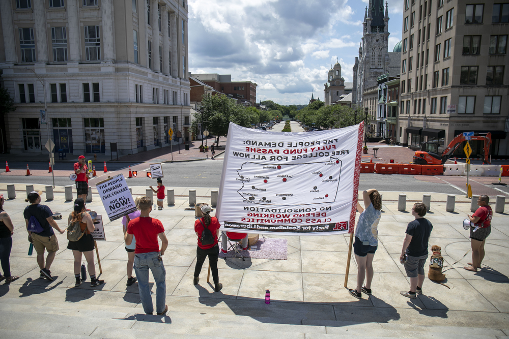 Protest against Pennsylvania State System consolidation - pennlive.com
