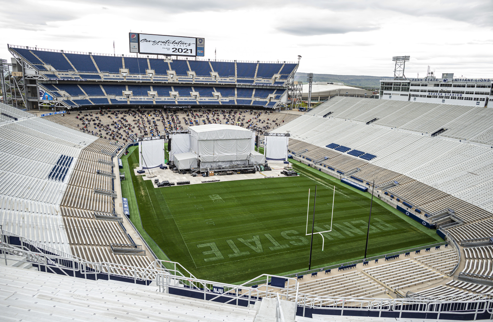 Penn State spring 2021 graduation at Beaver Stadium - pennlive.com