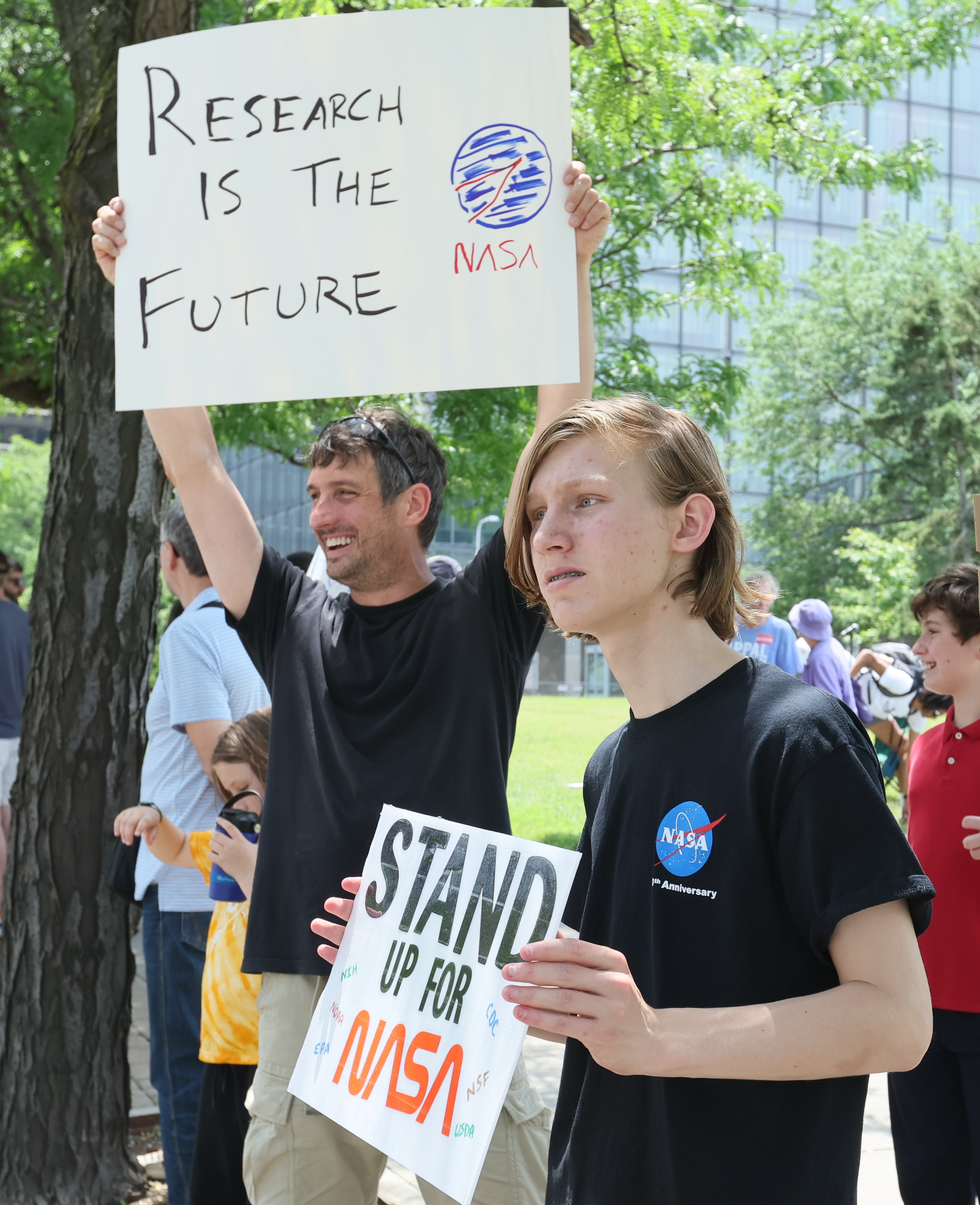 Cleveland protest against the proposed cuts to NASA in 2026 - cleveland.com