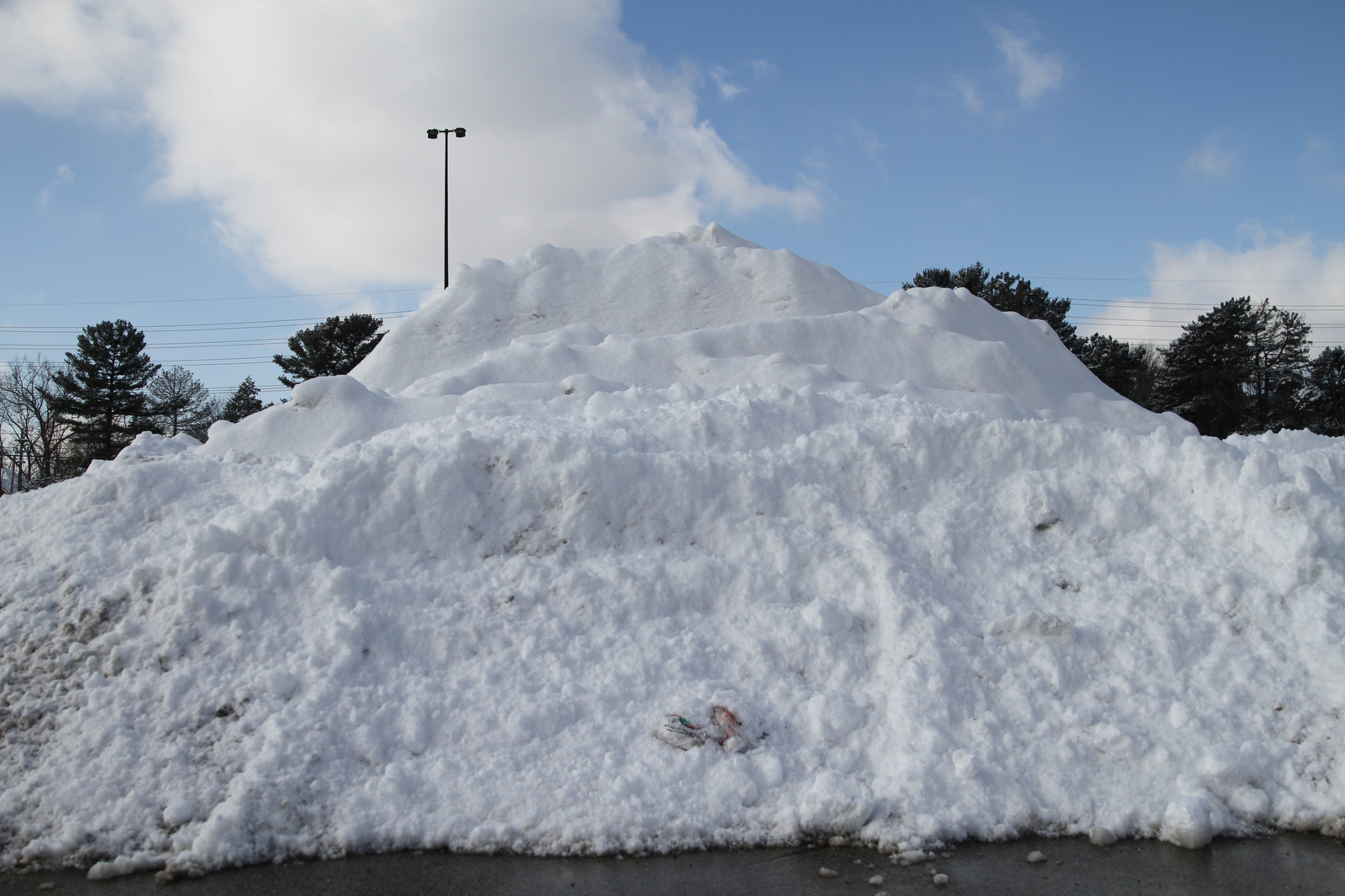 Piles of snow fill parking lots around Northeast Ohio - cleveland.com