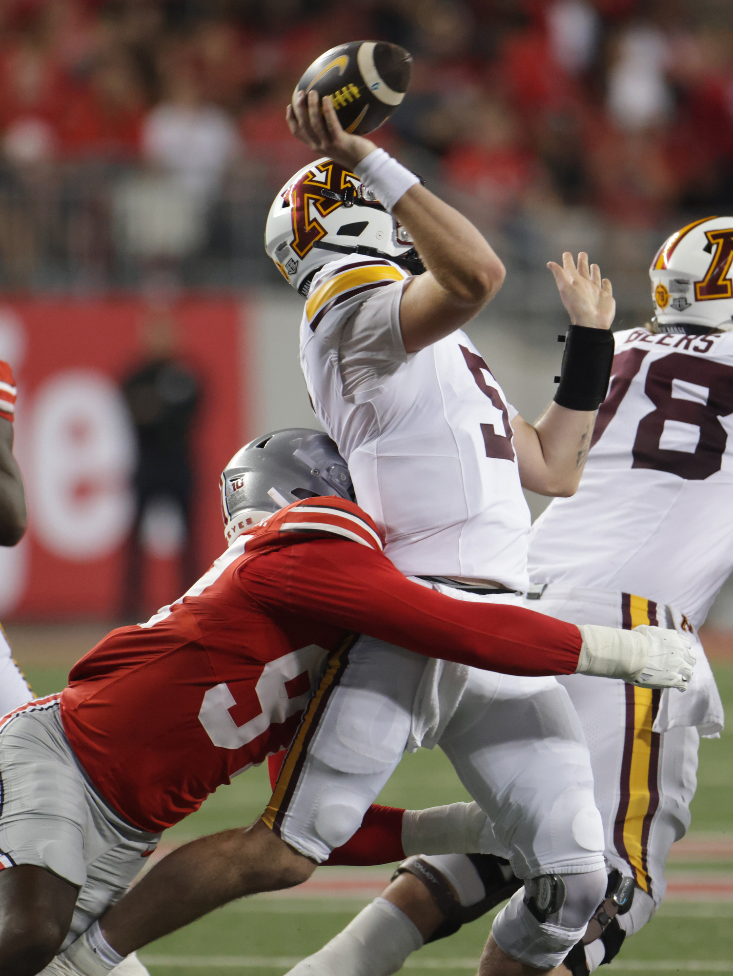 Minnesota Golden Gophers at Ohio State Buckeyes, October 4, 2025 ...