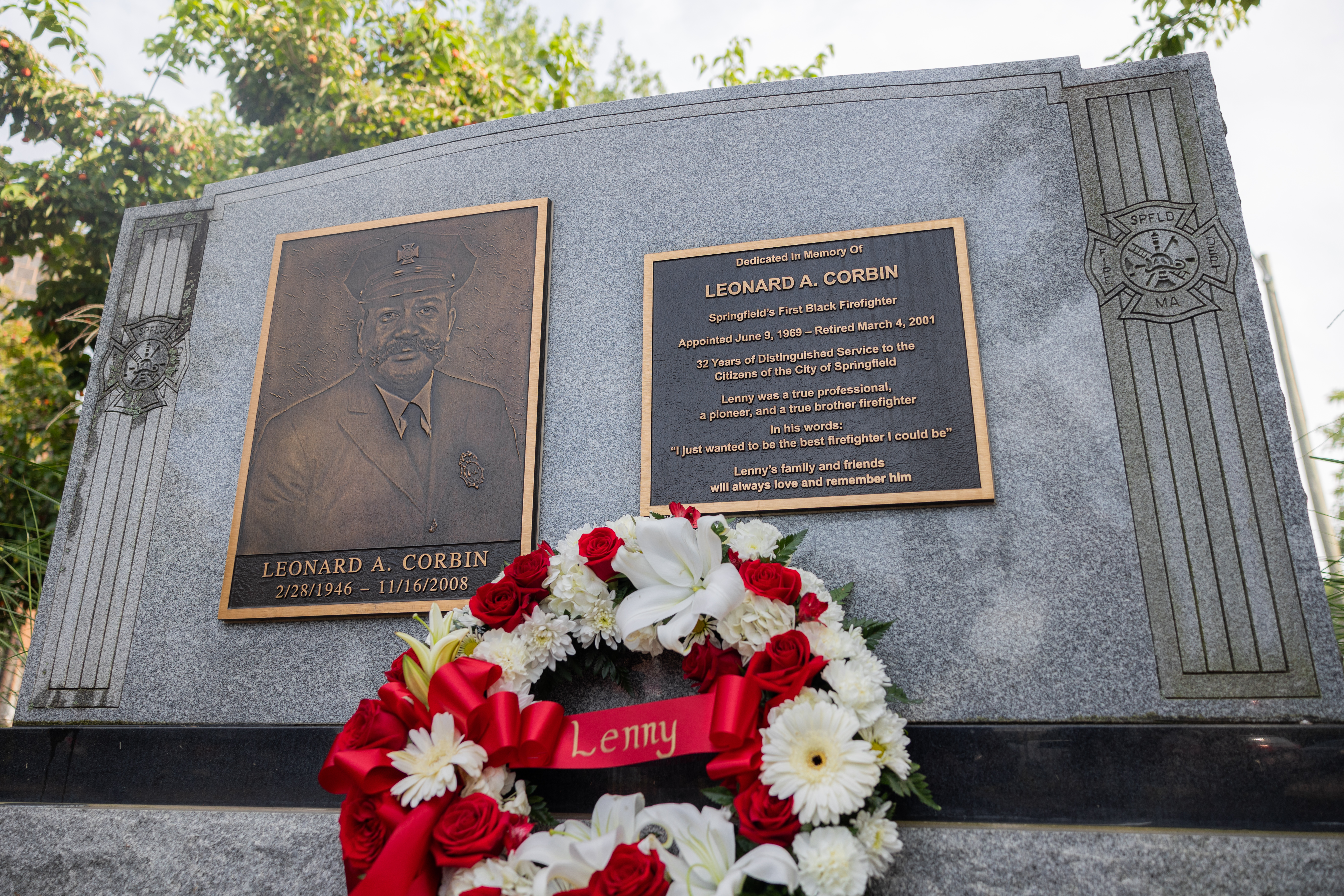Springfield honors first African-American firefighter Leonard A. Corbin ...