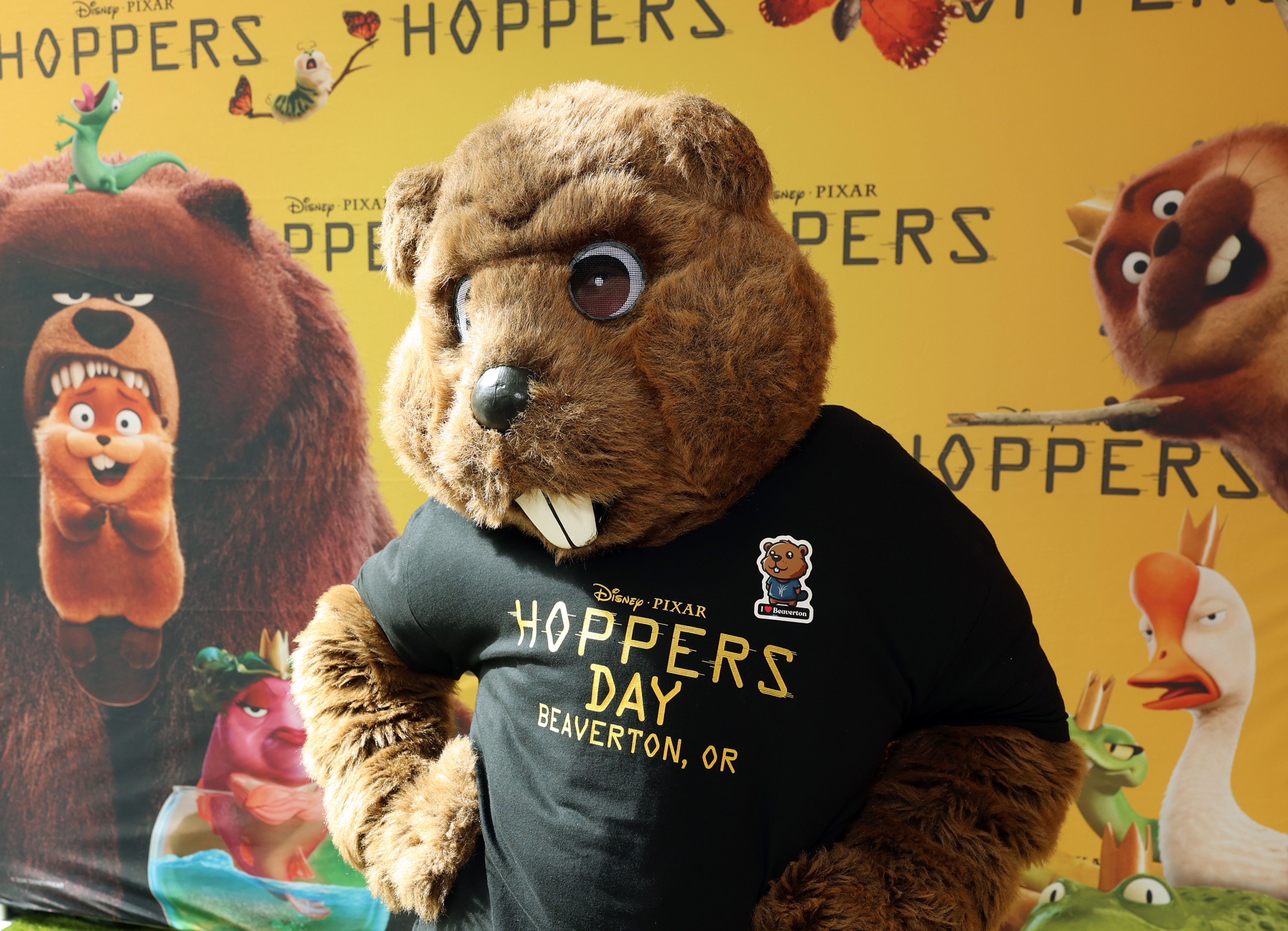 Beaverton celebrates newest beaver-themed Disney movie - oregonlive.com