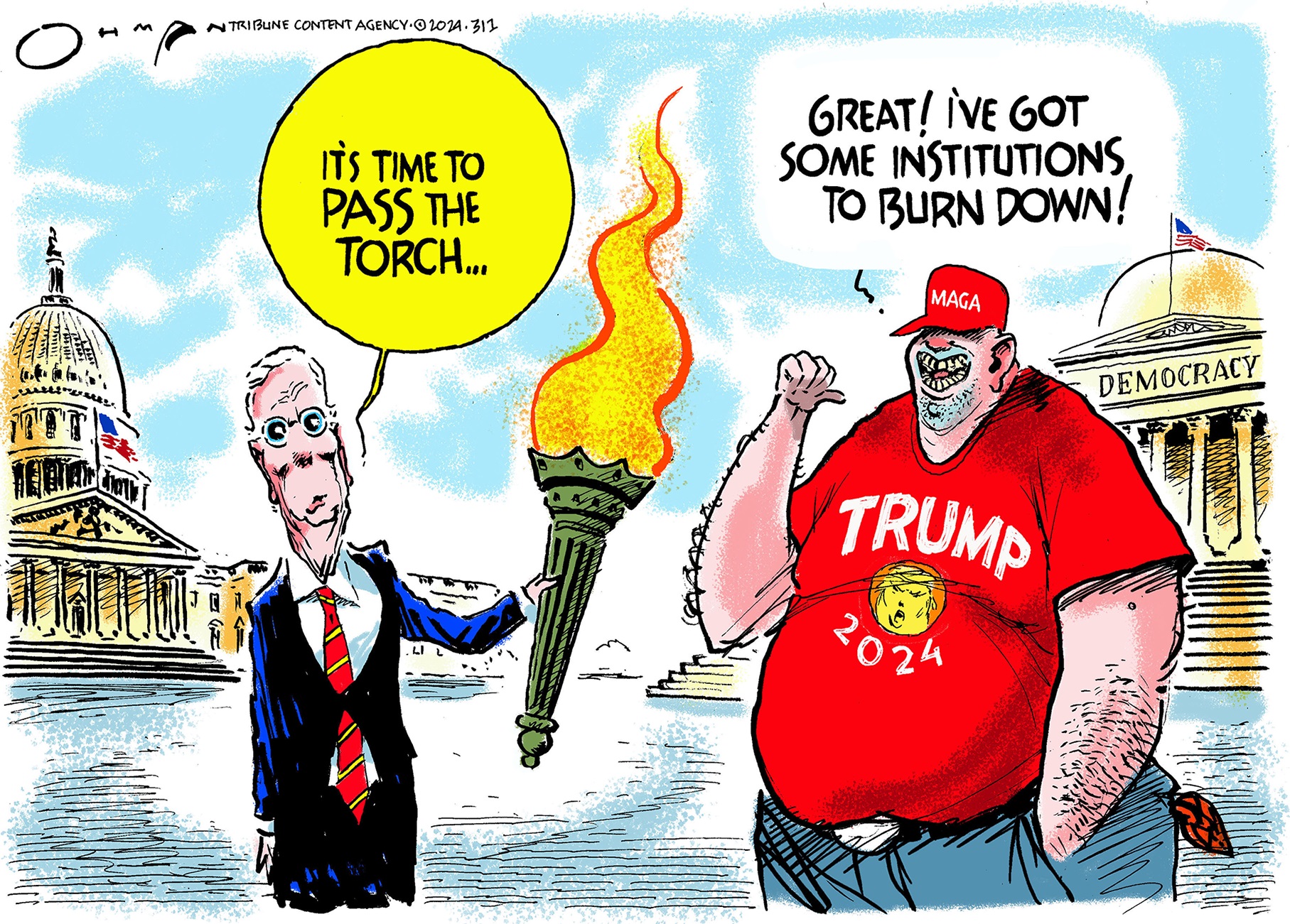 Editorial cartoons for March 3, 2024 - cleveland.com