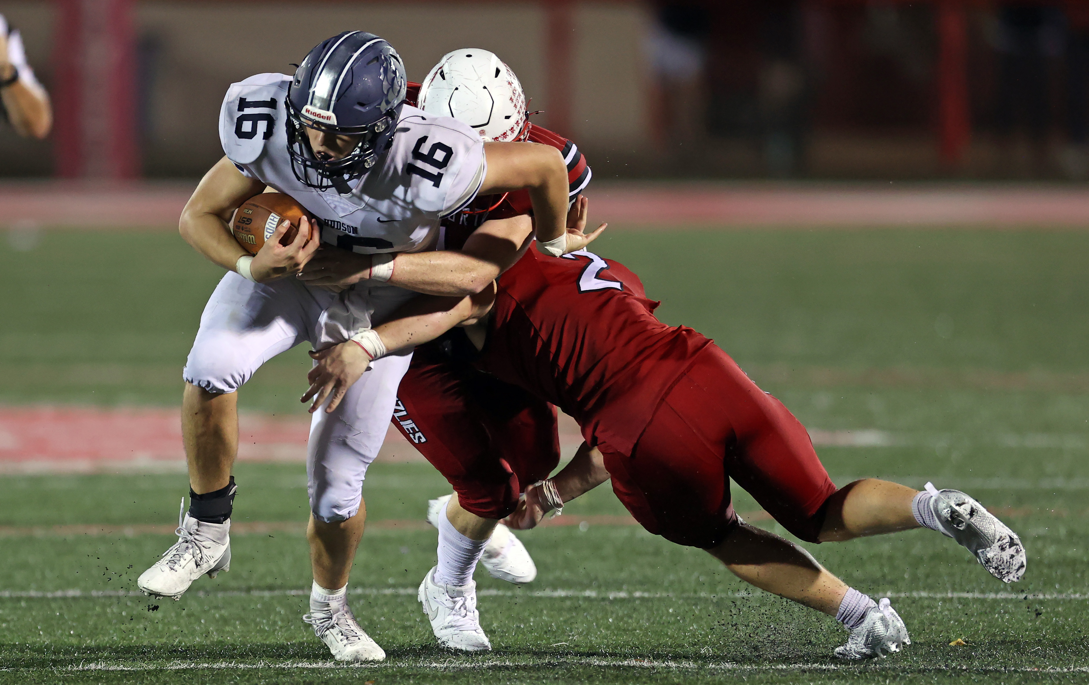 High school football; Hudson at Wadsworth, September 27, 2024 ...
