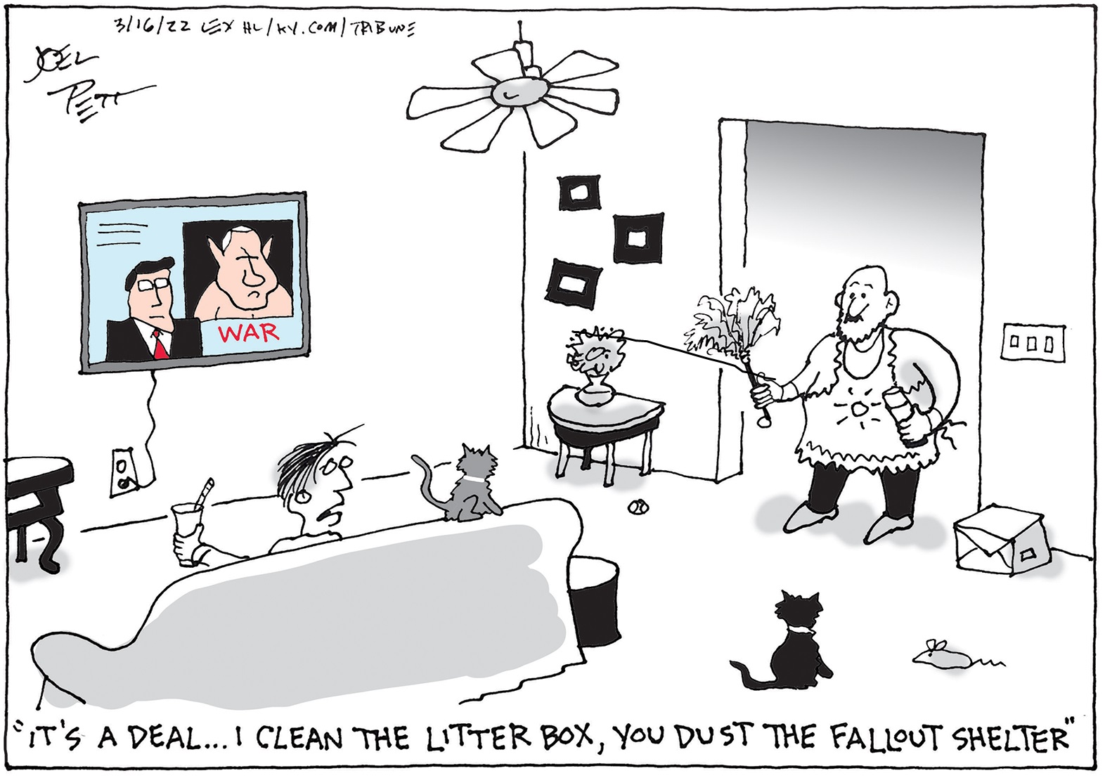 Editorial cartoons for March 20, 2022 - oregonlive.com