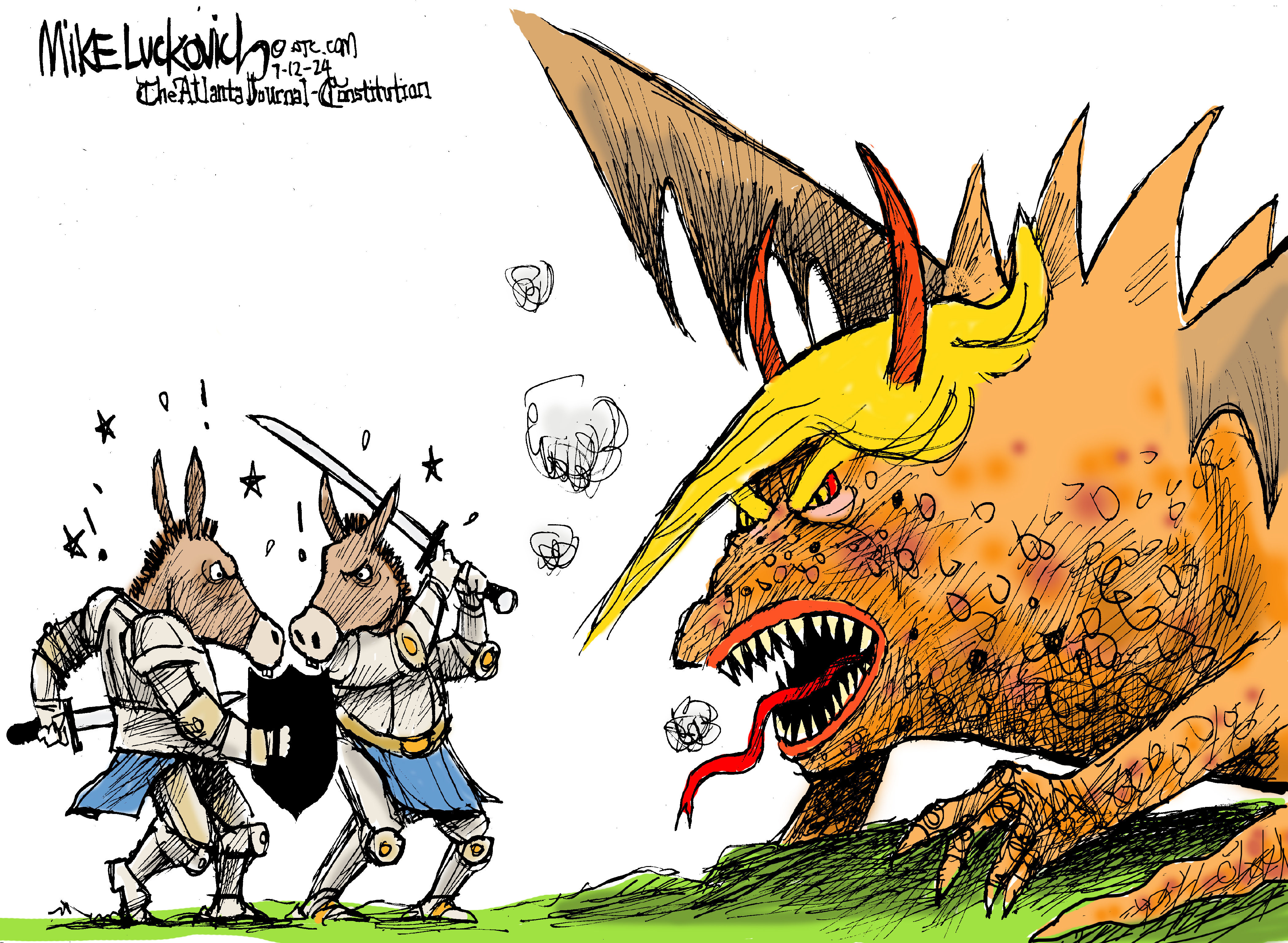 Editorial cartoons for July 17, 2024 - oregonlive.com