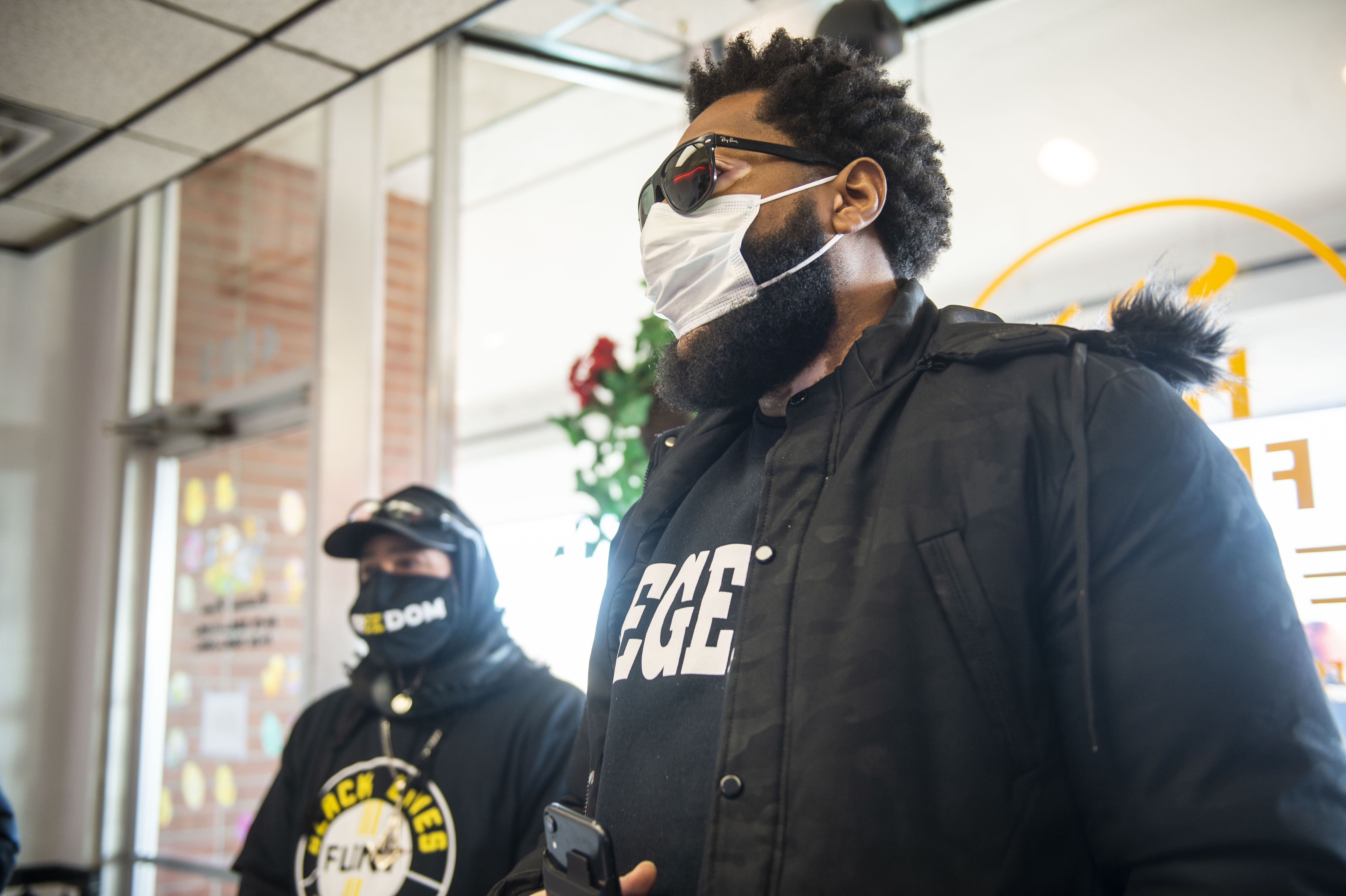 Saginaw producer's racist harassment claims spark protest at Good Time ...