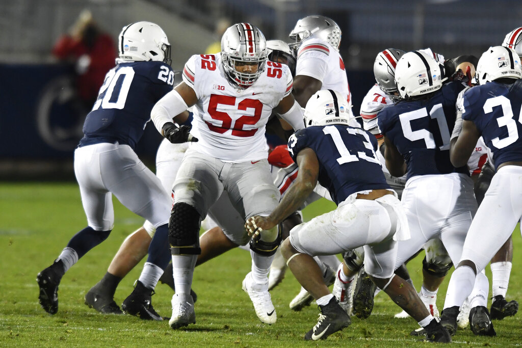 2021 NFL Draft prospects: Wyatt Davis, offensive lineman, Ohio State ...