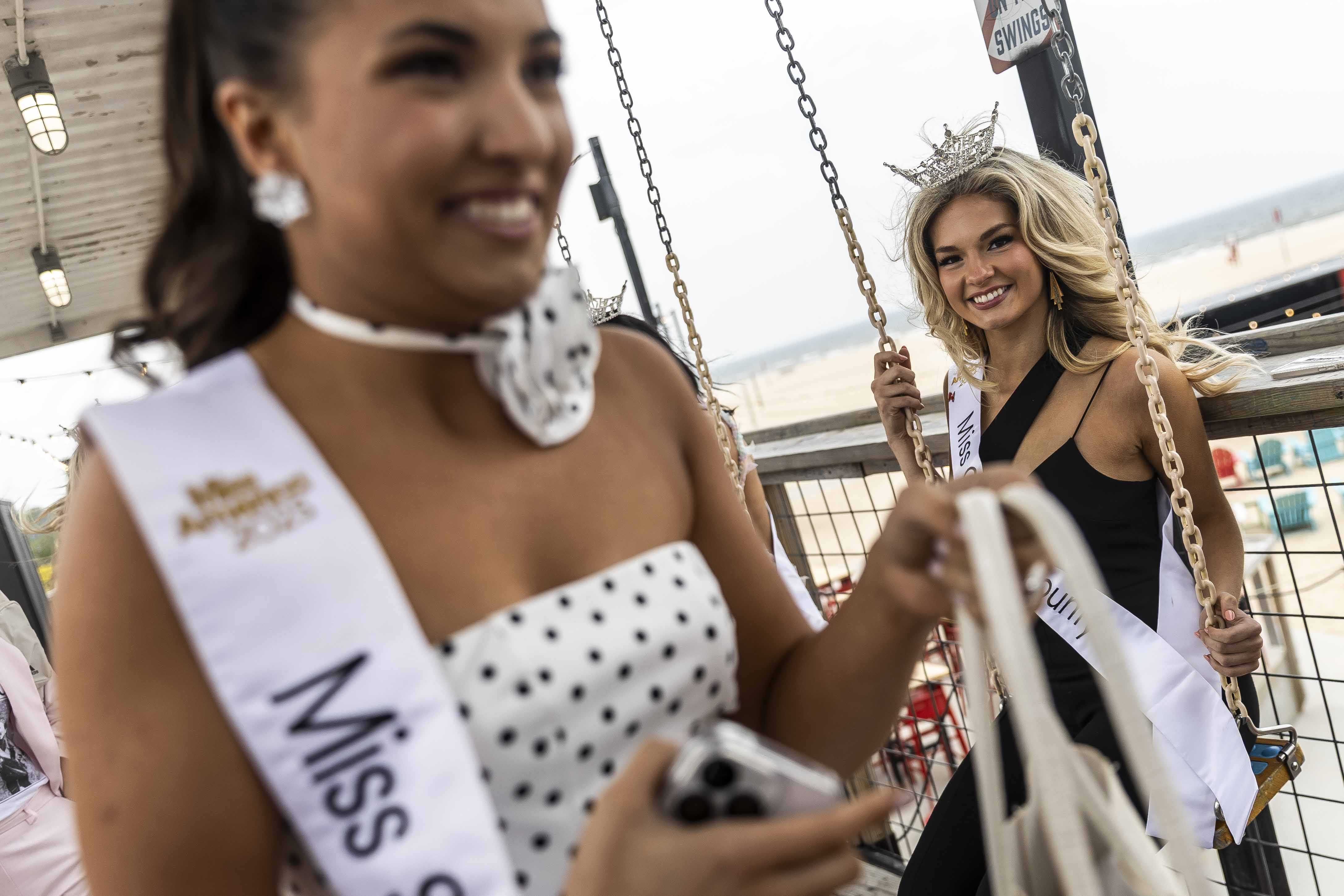 2025 Miss Michigan contestants visit The Deck in Muskegon - mlive.com