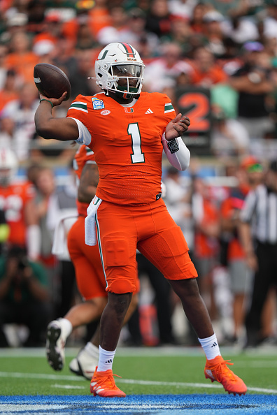 QB Cameron Ward, Miami - cleveland.com