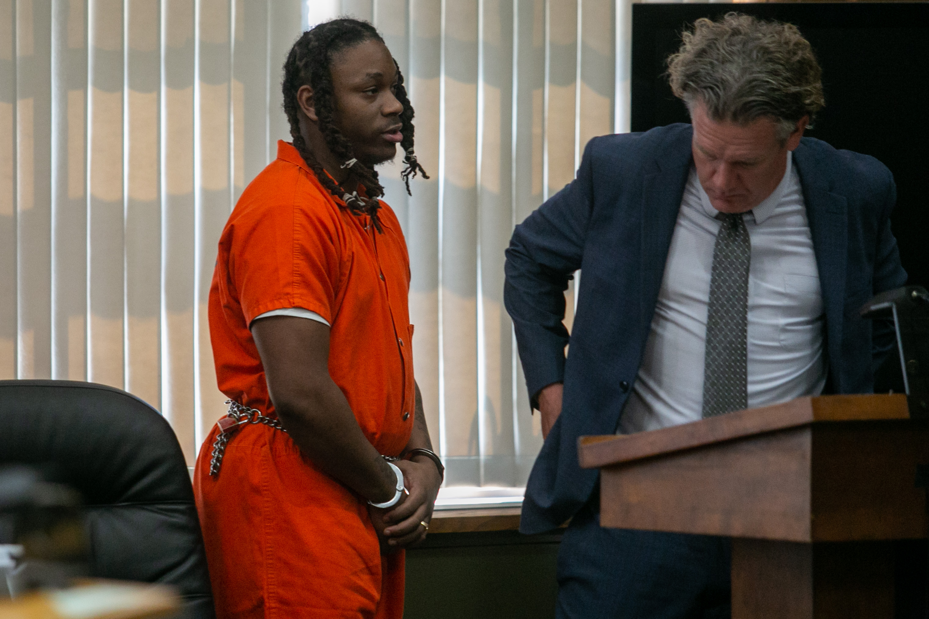R'Montay Pratcher sentencing at Eighth District Court in Kalamazoo ...
