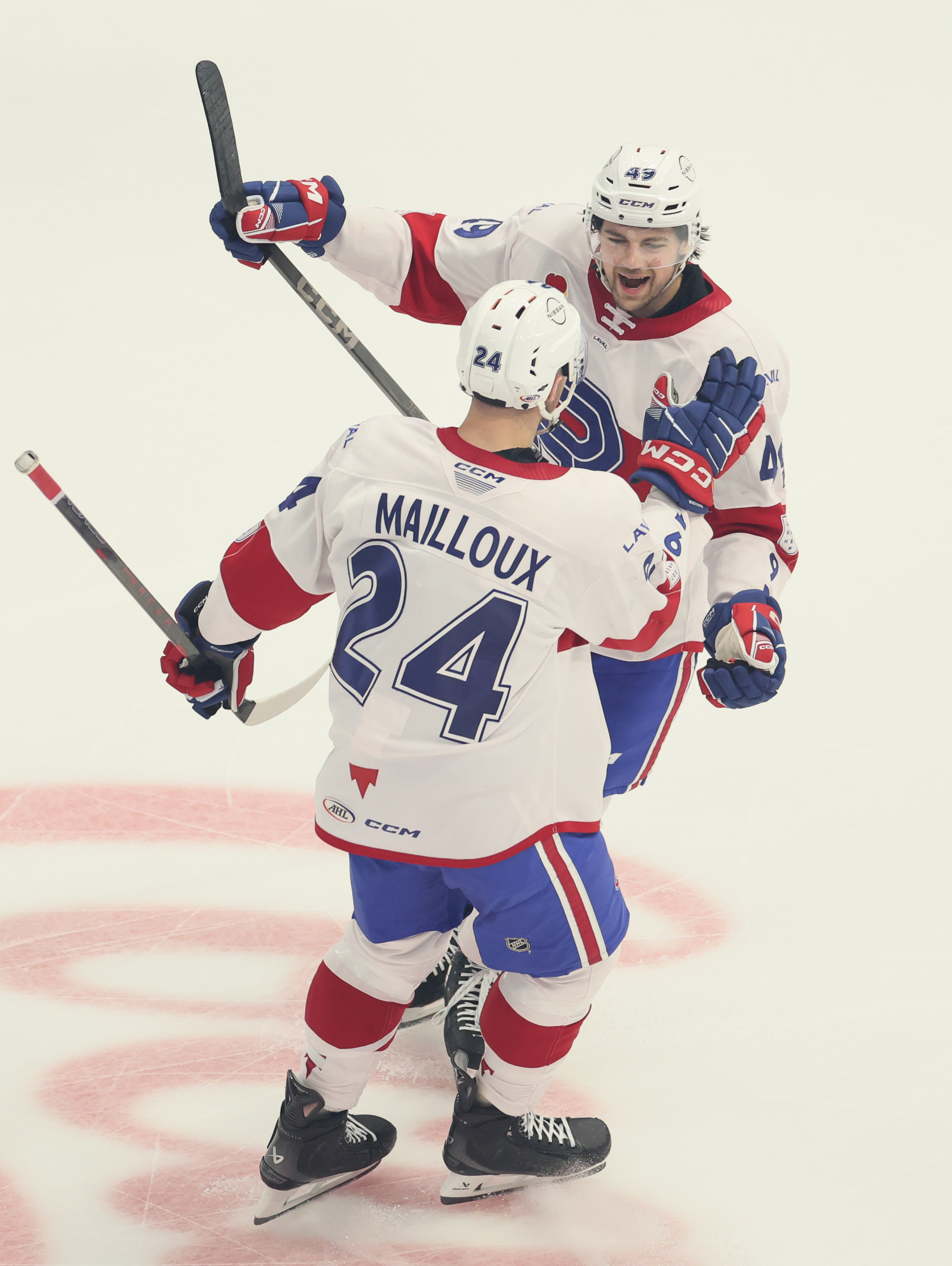 Cleveland Monsters vs. Laval Rocket in game 2 of AHL's North Division ...