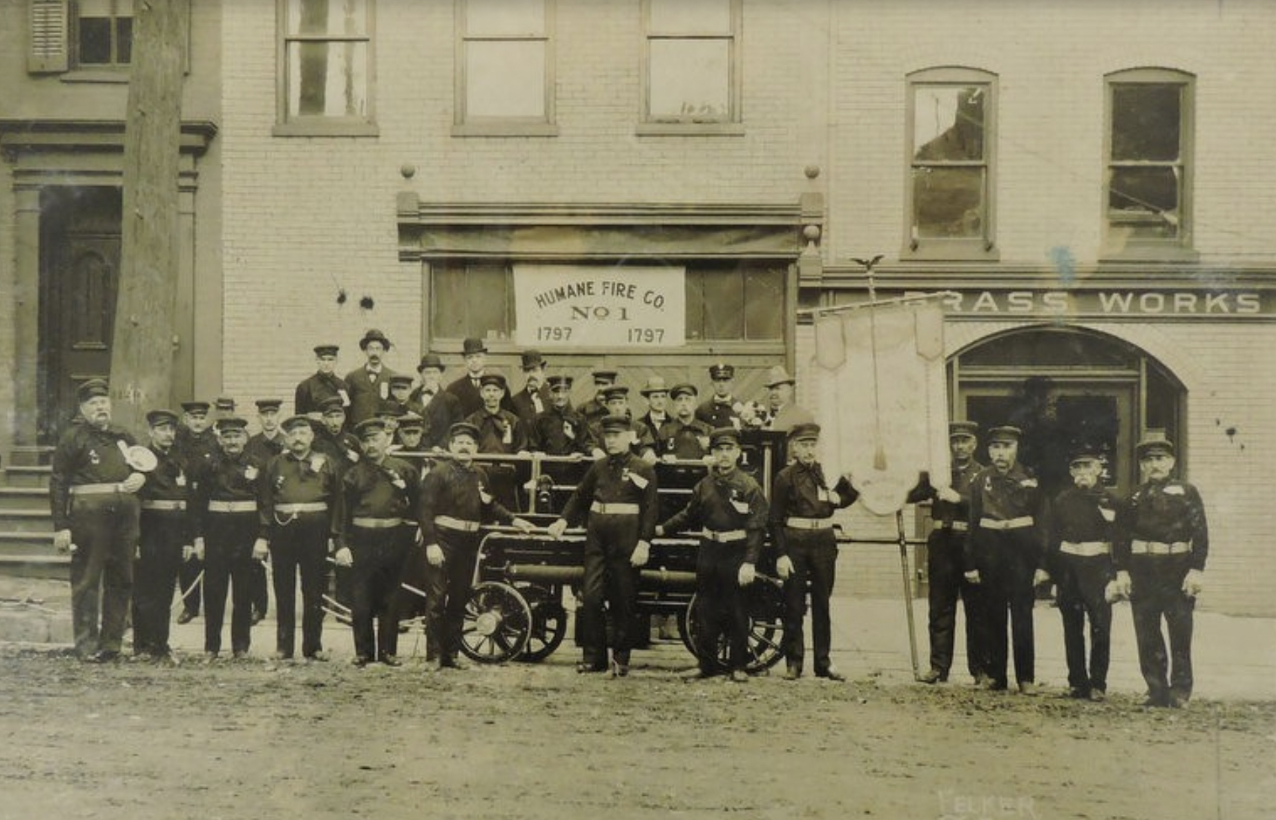 Historical photos of Easton fire fighters - lehighvalleylive.com