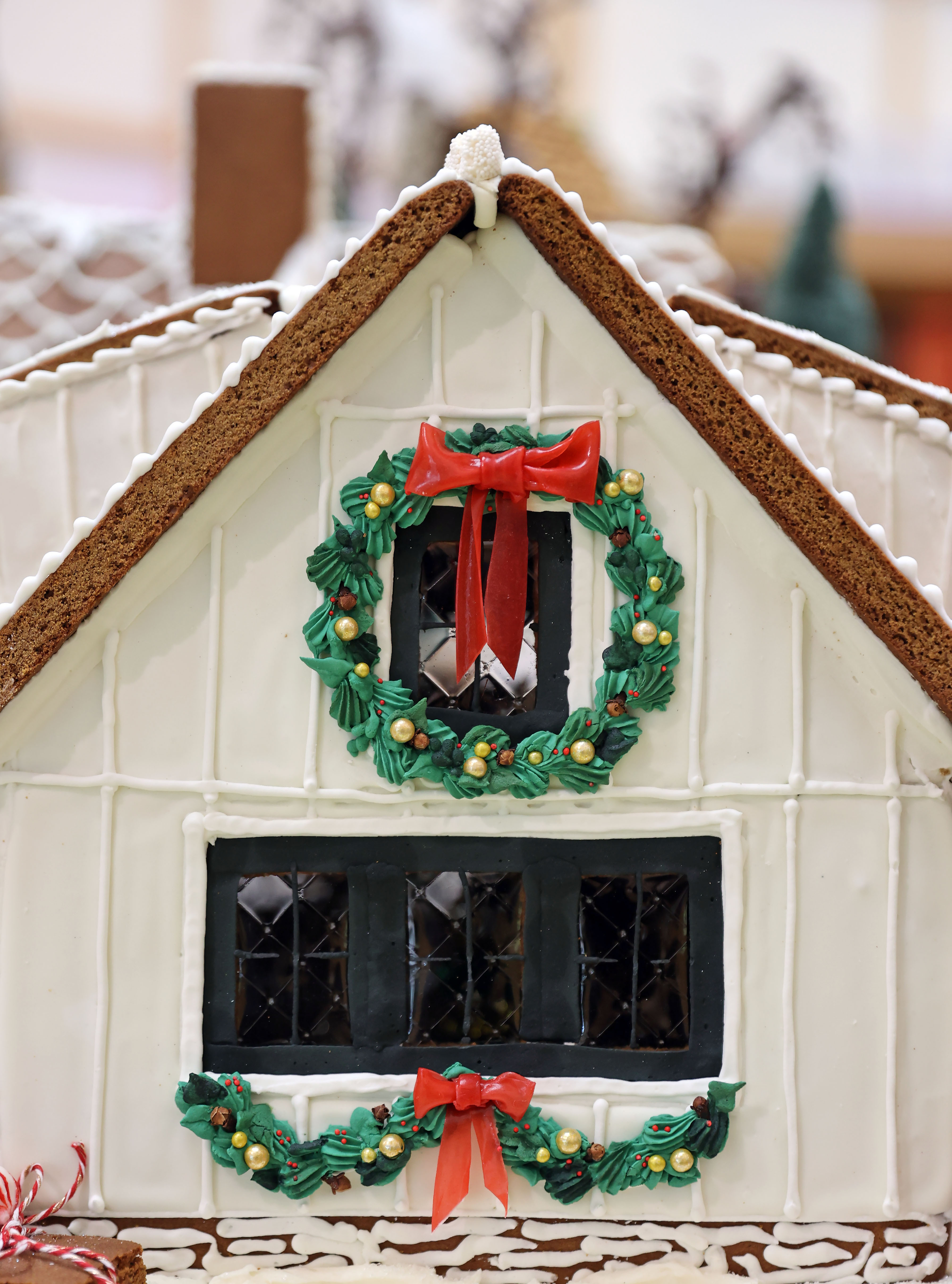 Gingerbread displays at Cleveland Botanical Garden, November 17, 2022 ...