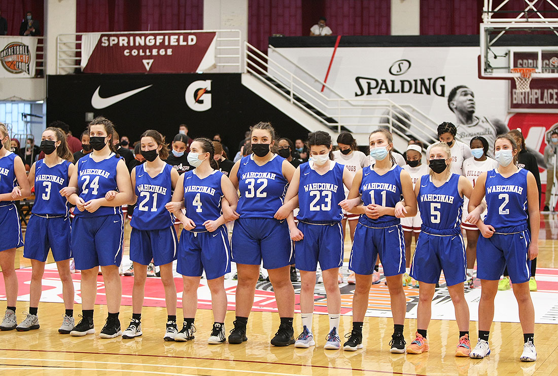 Wahconah vs Springfield International Charter girls Basketball 1/14/22 ...