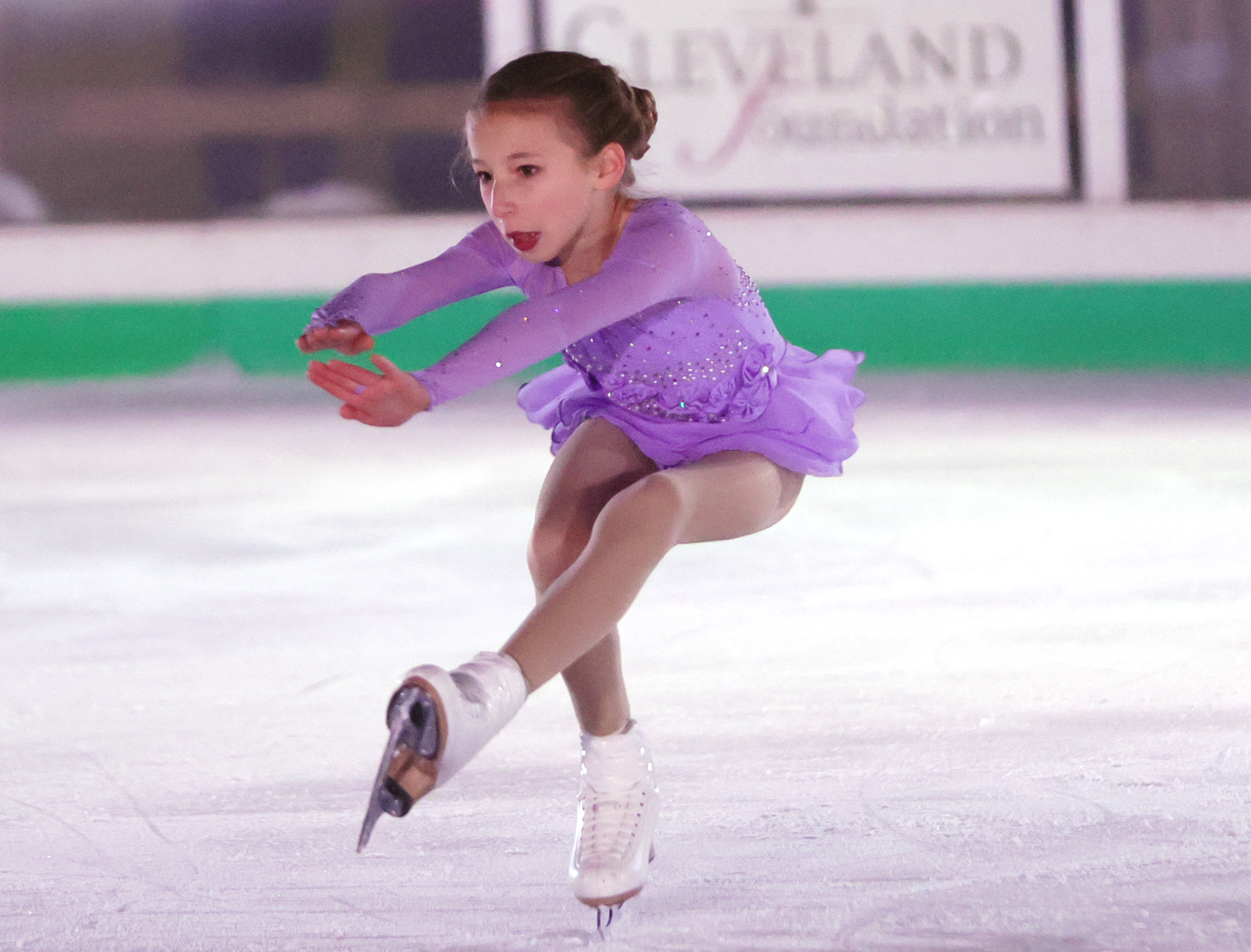 Former US gold medal Olympian figure skater Scott Hamilton skates ...