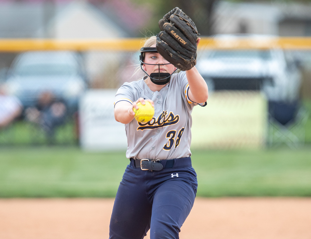 Chambersburg defeats Cedar Cliff 12-1 in high school softball ...