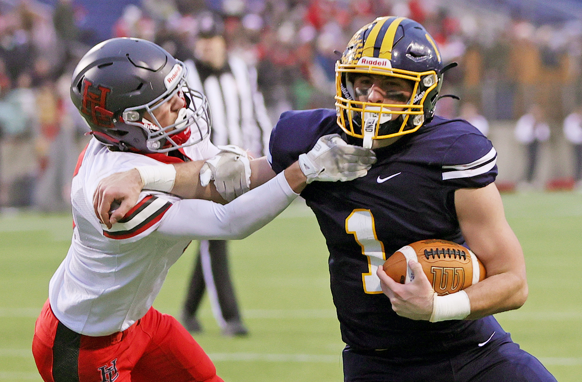 High school division VI football championship: Kirtland vs. Hoepwell ...