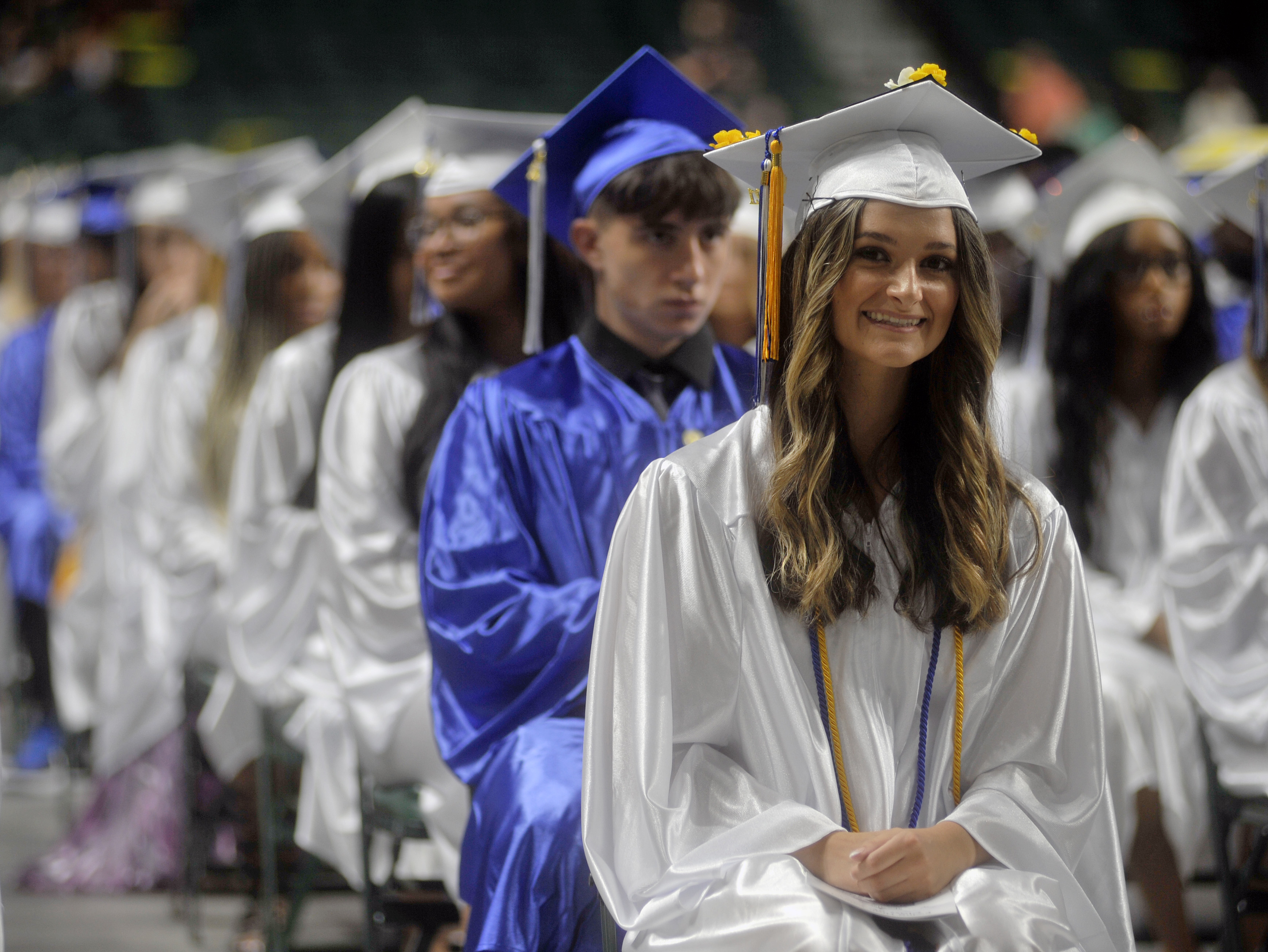 Ewing High School Graduation at the Cure Insurance Arena in Trenton N.J ...