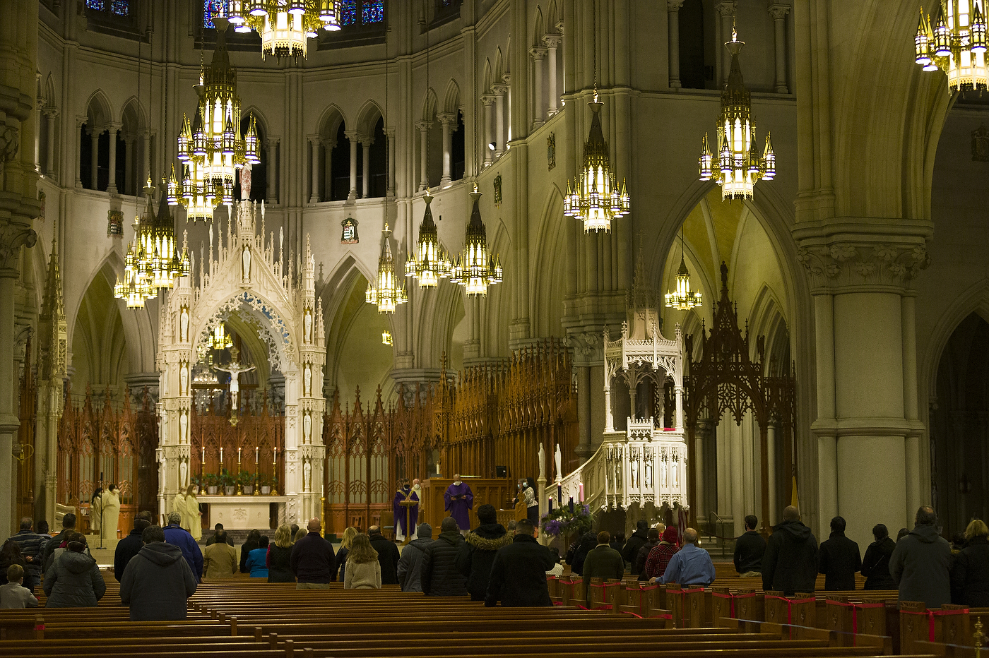 Mass at Cathedral Basilica of the Sacred Heart in Newark - nj.com