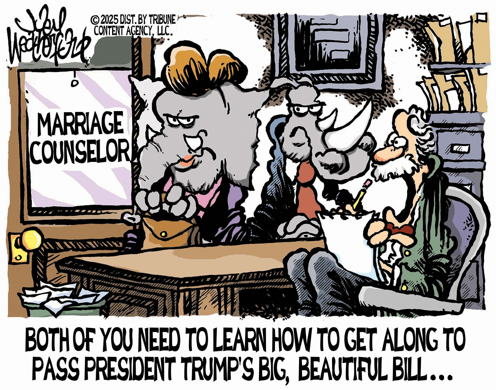 Editorial cartoons for May 25, 2025 - cleveland.com