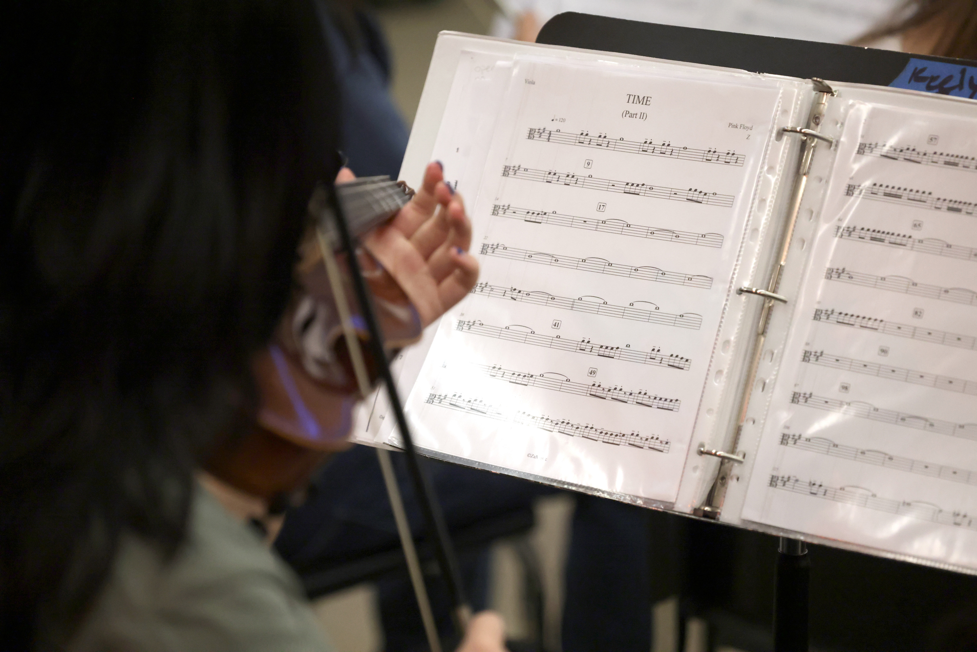 Normandy HS band rehearses for upcoming "Dark Side of the Moon ...