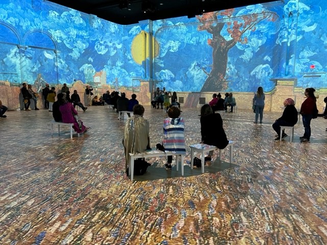 "Immersive Van Gogh" exhibition at Lighthouse ArtSpace in Detroit ...