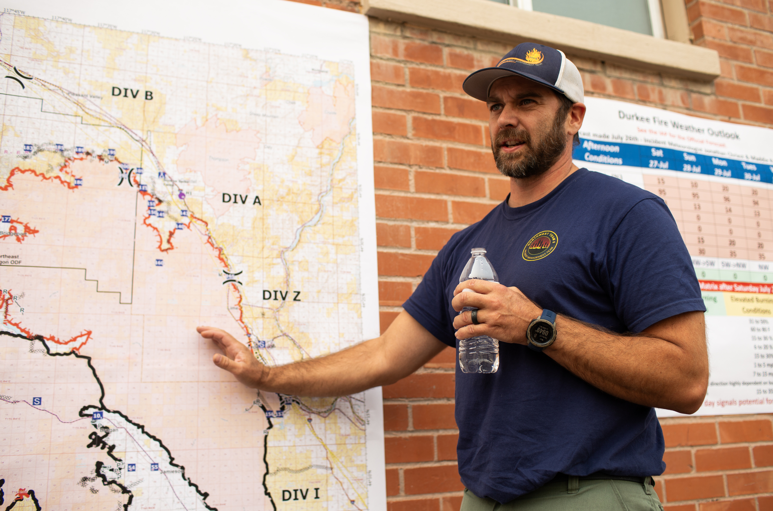 Durkee wildfire July 27 - oregonlive.com
