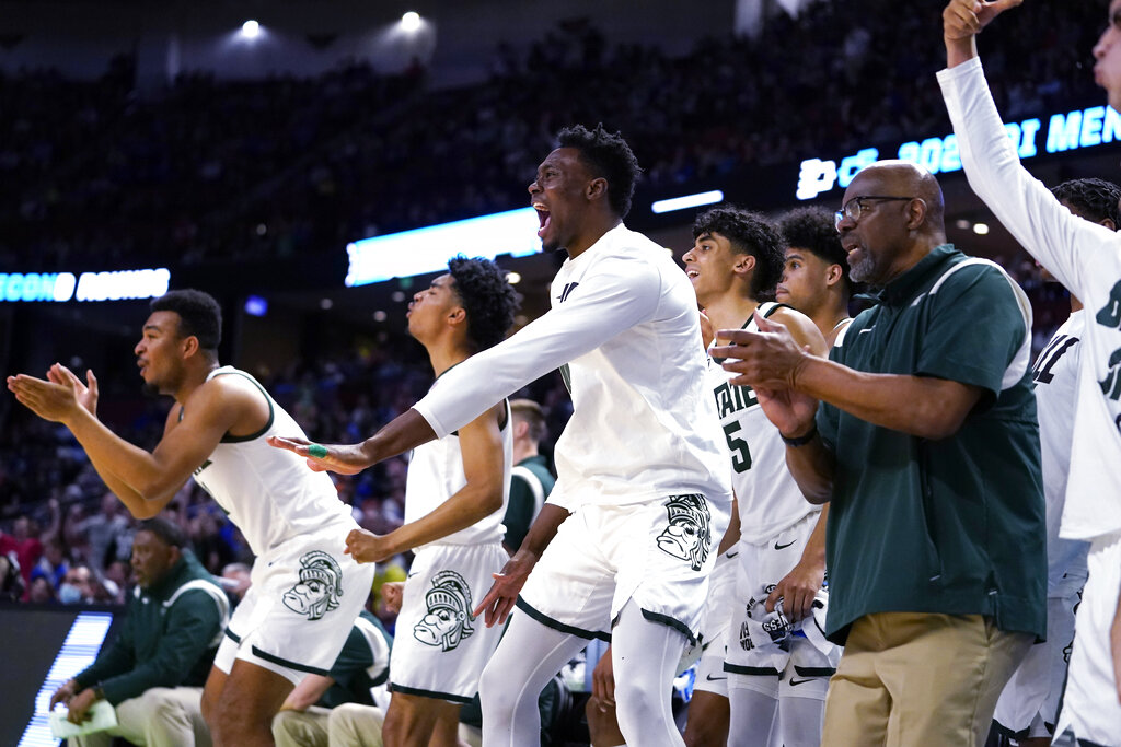 College basketball: Michigan State vs. Davidson in NCAA Tournament ...
