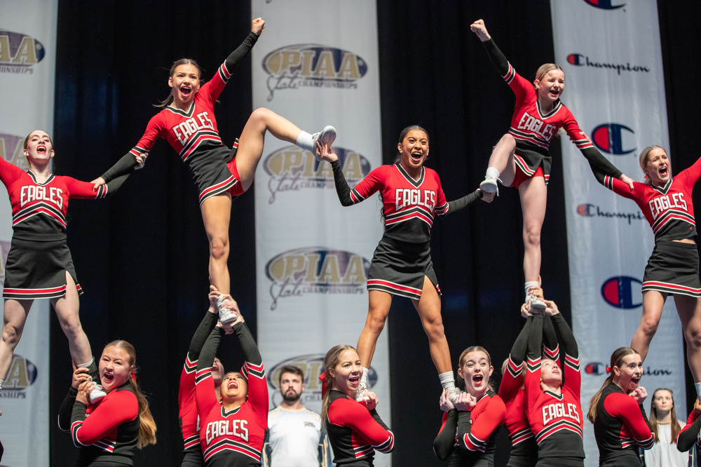 CV, CD East and CD in 2023 Competitive Cheer State Championships ...