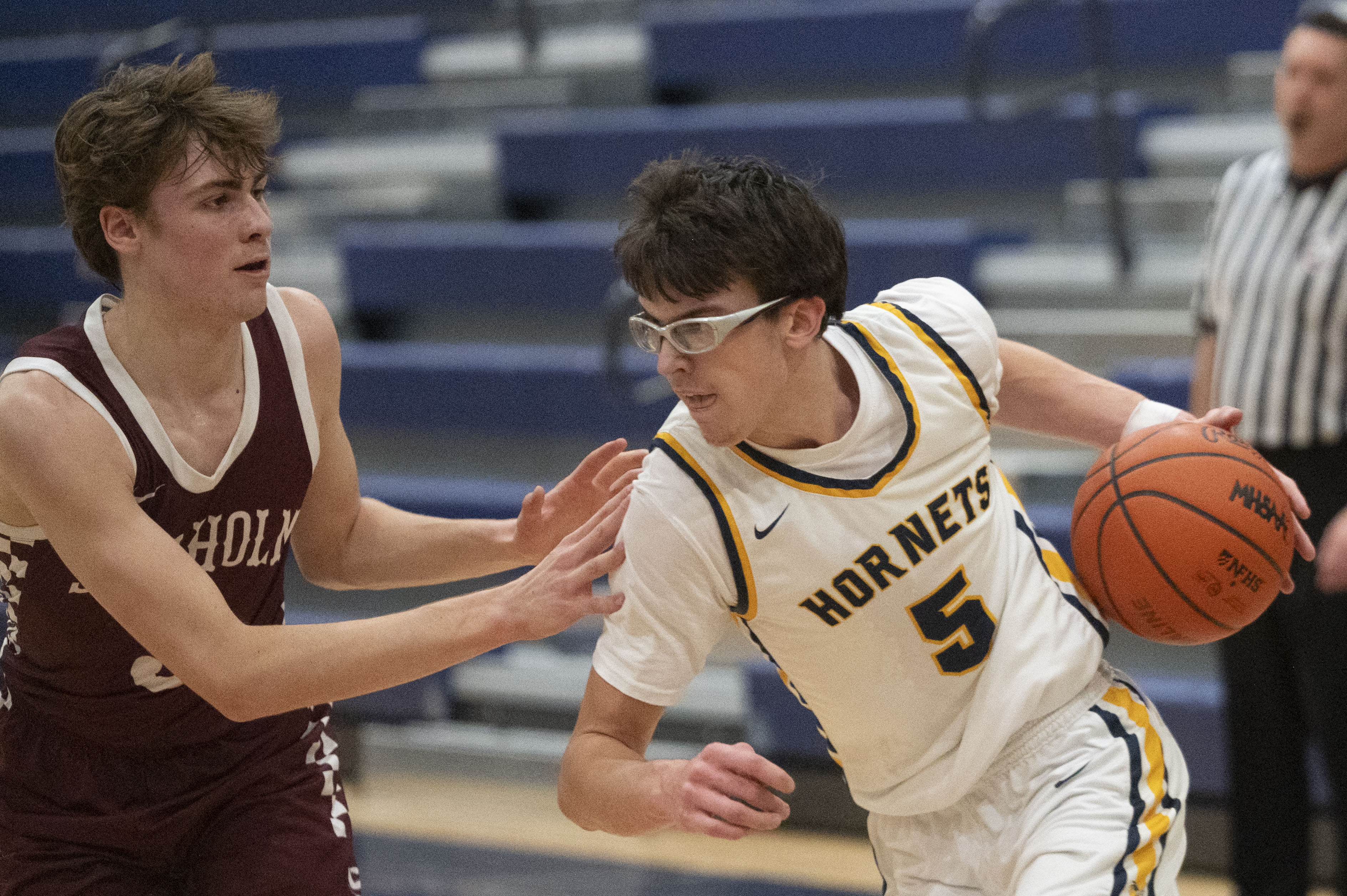 Saline hosts Seaholm for a varsity boys basketball game - mlive.com