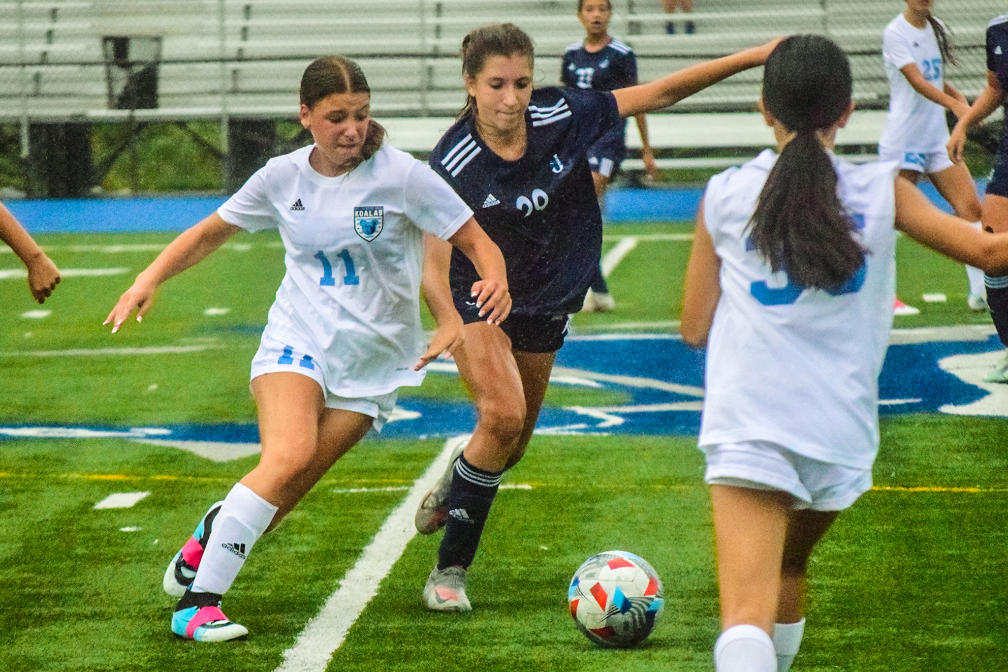 Hill, NDA, and Sea's JV soccer teams came to play this past week ...