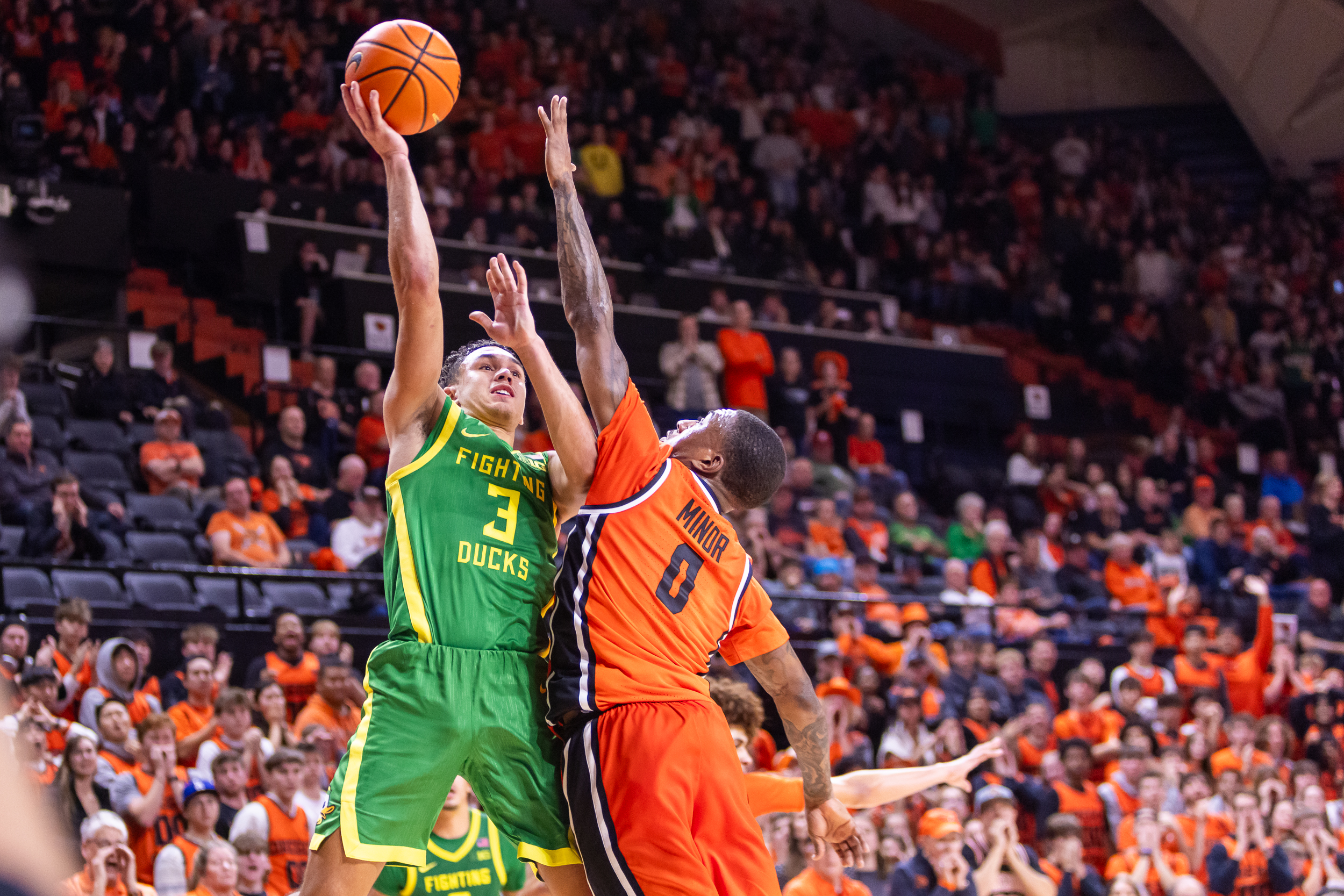 Oregon Ducks vs. Oregon State Beavers men’s basketball: Nov. 21, 2024 ...