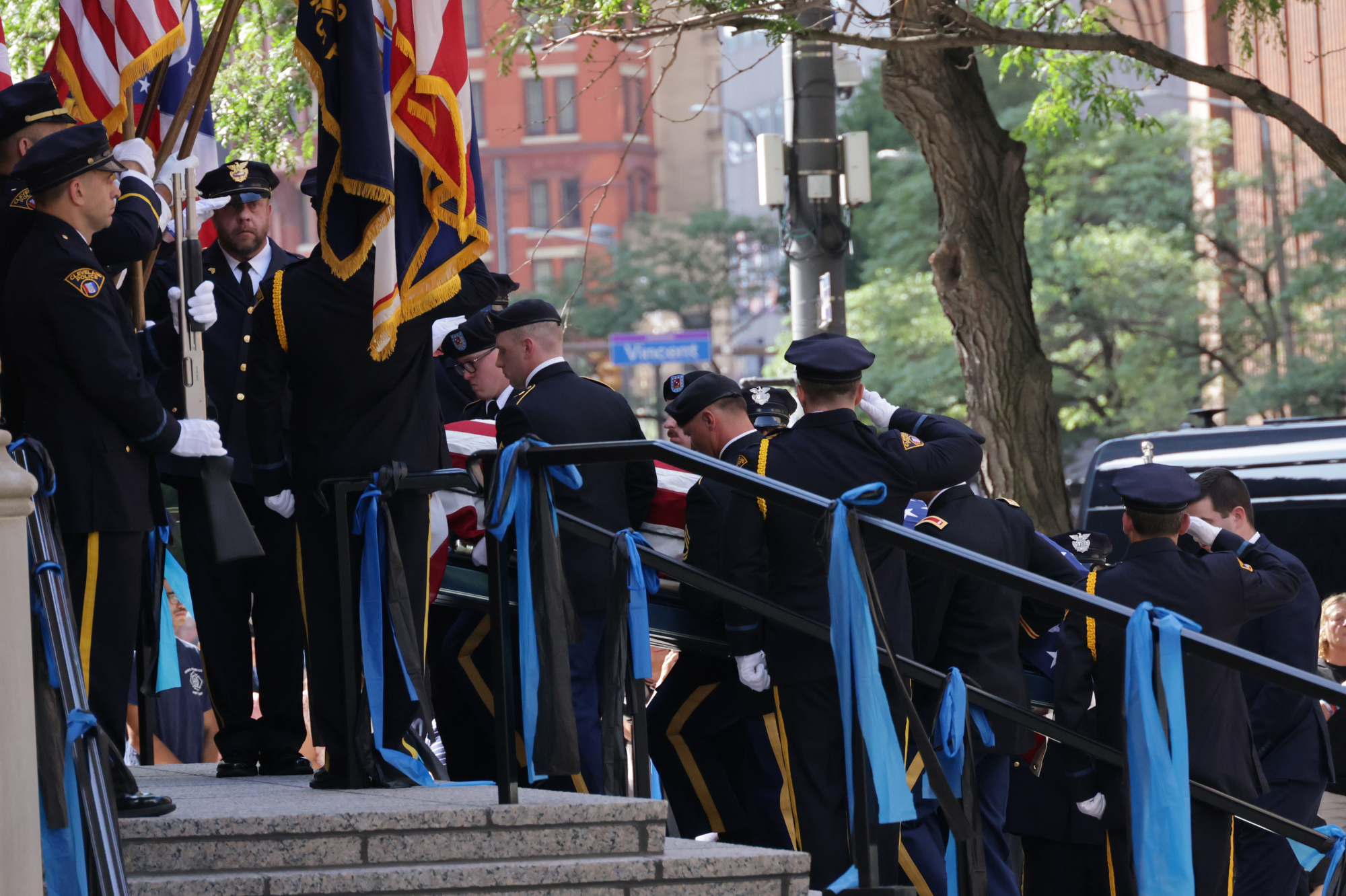 Cleveland officer Jamieson Ritter memorial service - cleveland.com