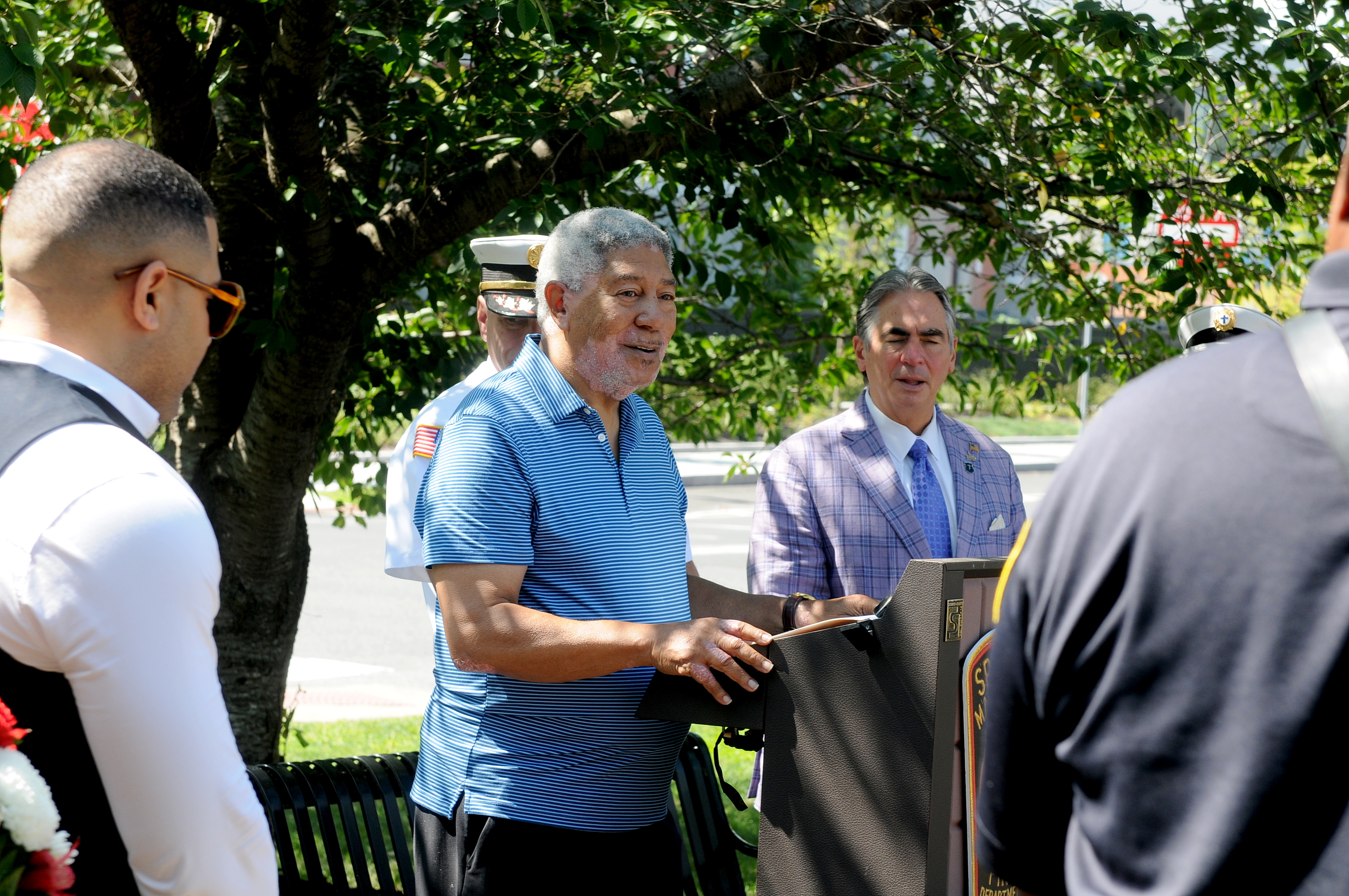 Fire Department remembers first black firefighter - masslive.com