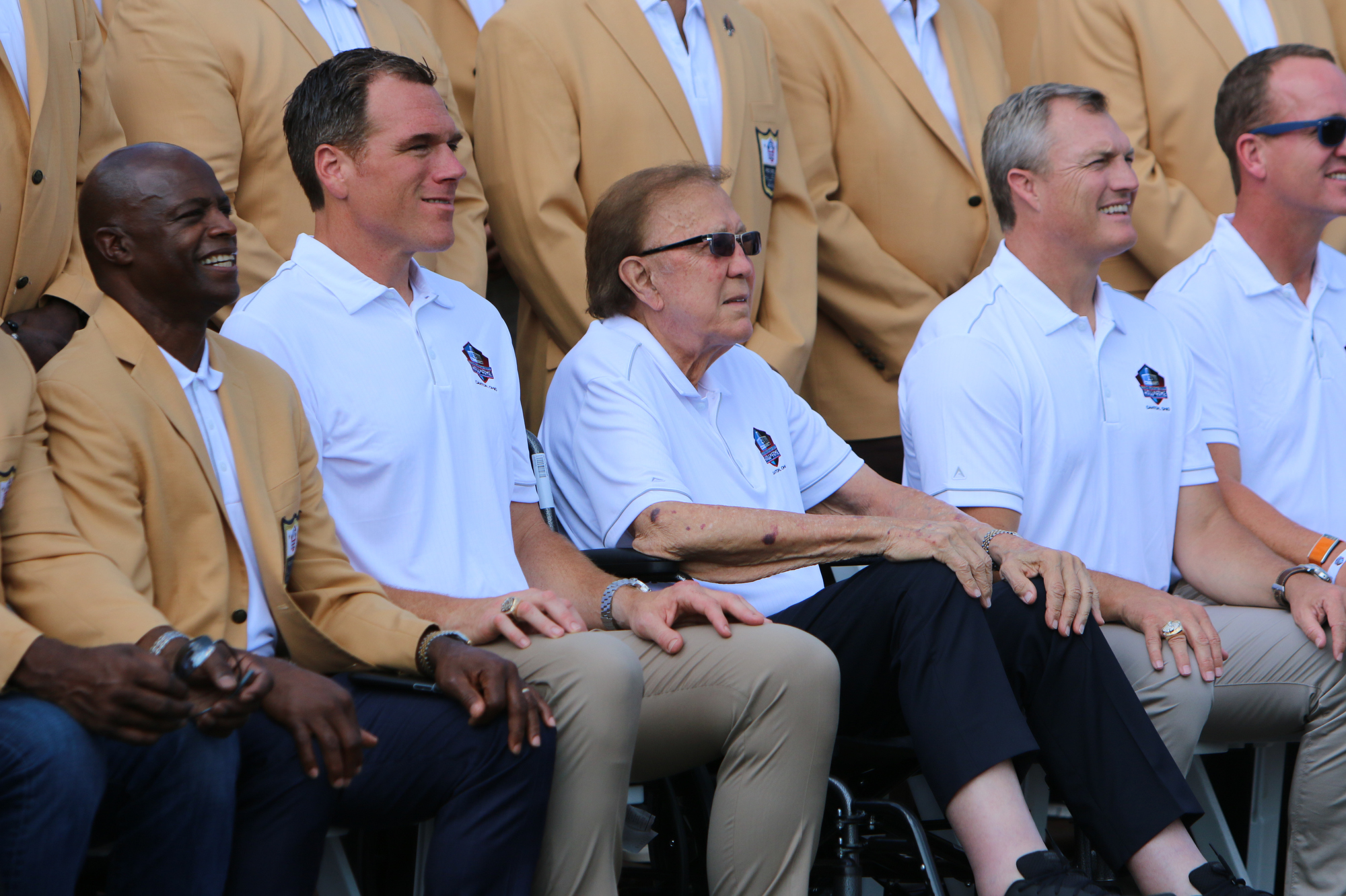 Pro Football Hall of Fame Gold Jacket group photo - cleveland.com