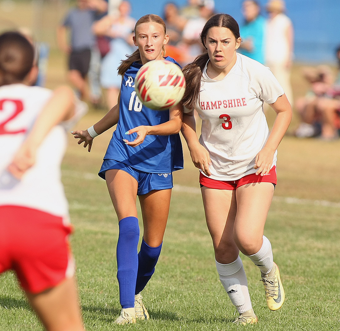 Hampshire vs Granby girls Soccer 9/5/25 - masslive.com