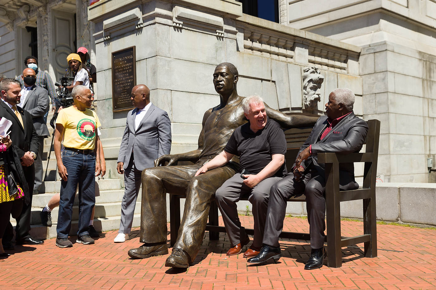 George Floyd Statue Unveiled at Newark City Hall - nj.com