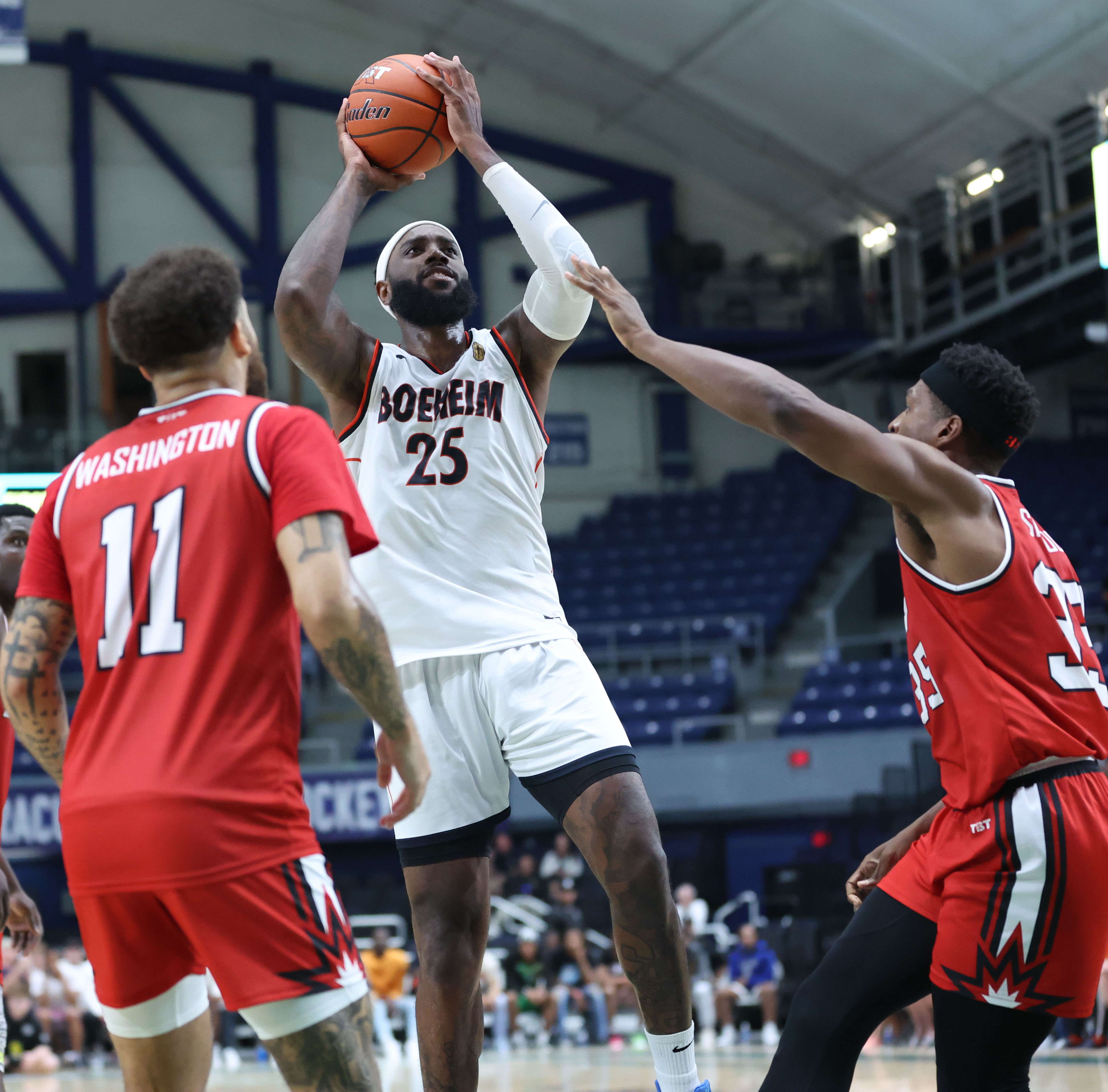 Boeheim's Army vs The Nerds in The Basketball Tournament played at the ...