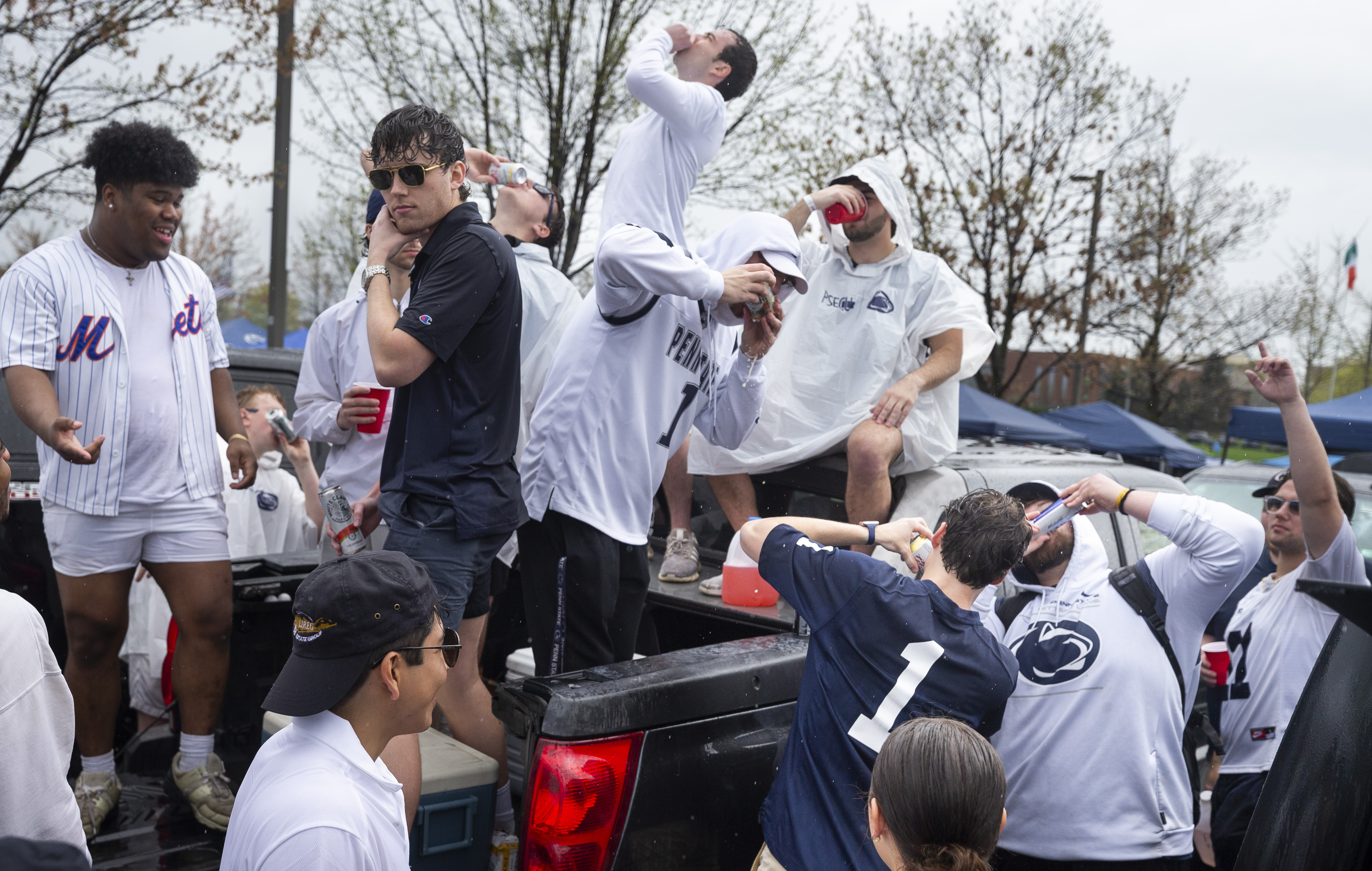 Penn State football Blue-White game faces in the crowd - pennlive.com