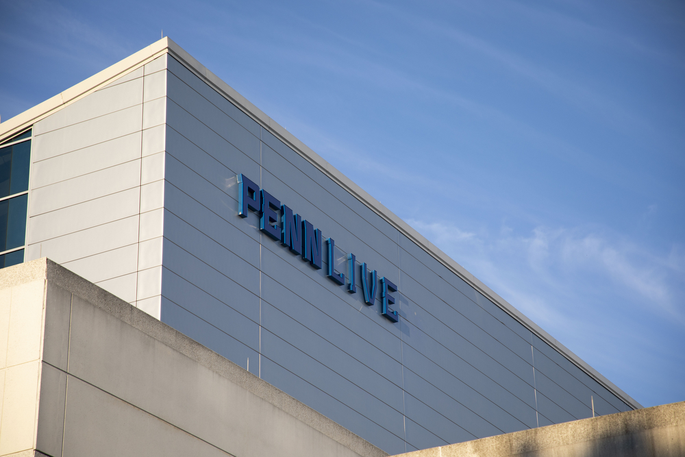 New signage at PennLive offices - pennlive.com