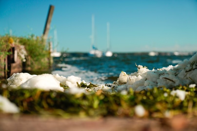 Testing finds PFAS in Muskegon Lake foam - mlive.com
