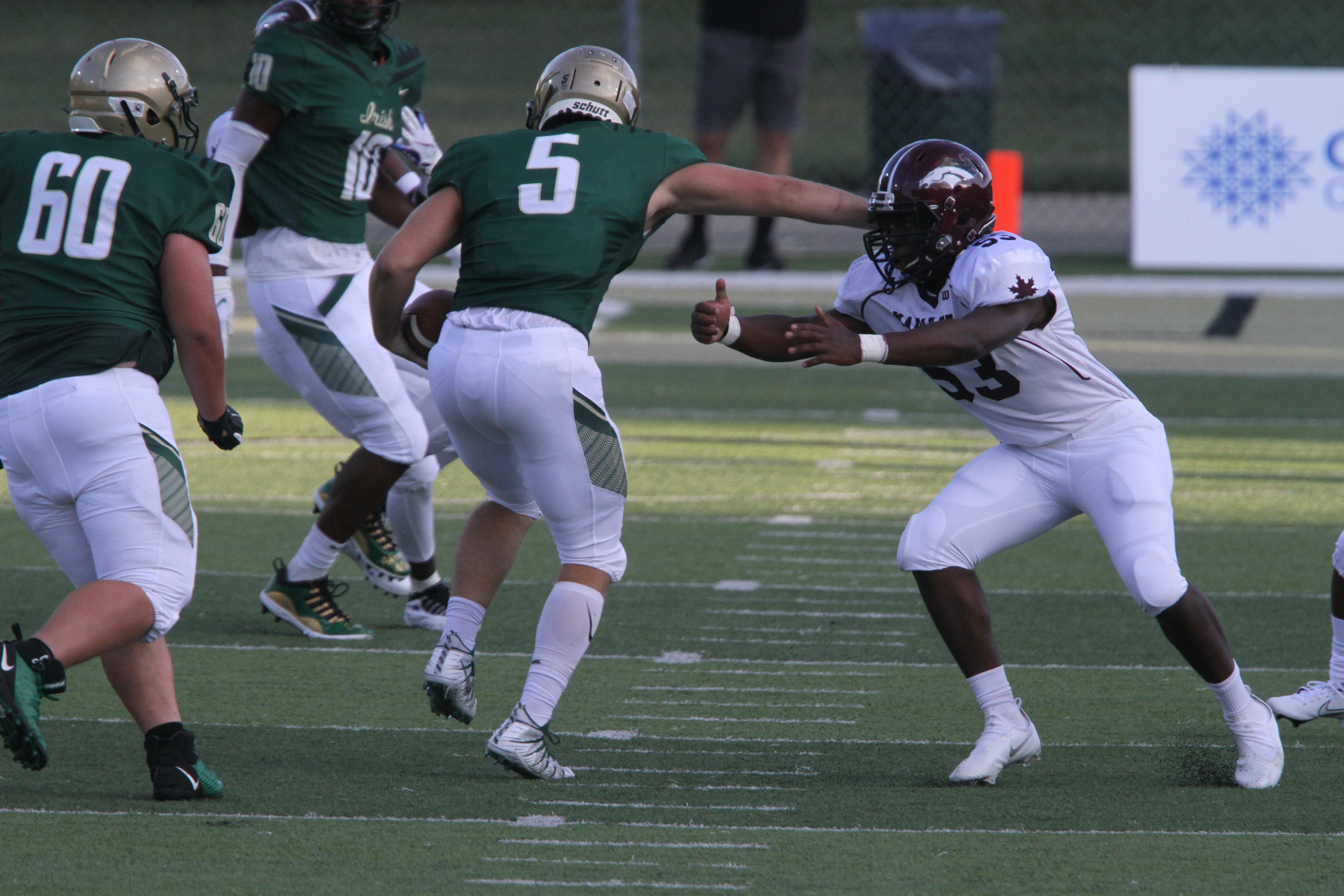 Maple Heights at St. Vincent-St Mary Football, August 29, 2020 ...