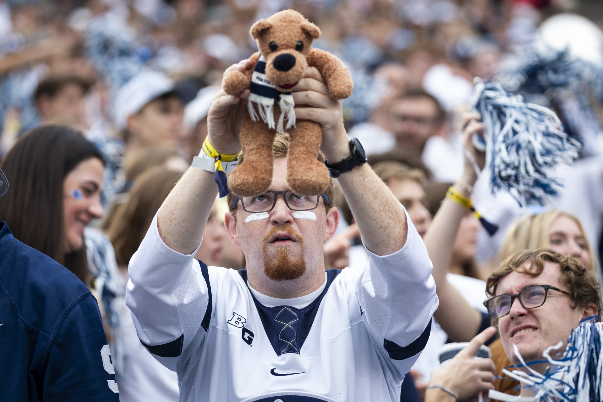 Penn State faces in the crowd for Indiana, Oct. 28, 2023 - pennlive.com