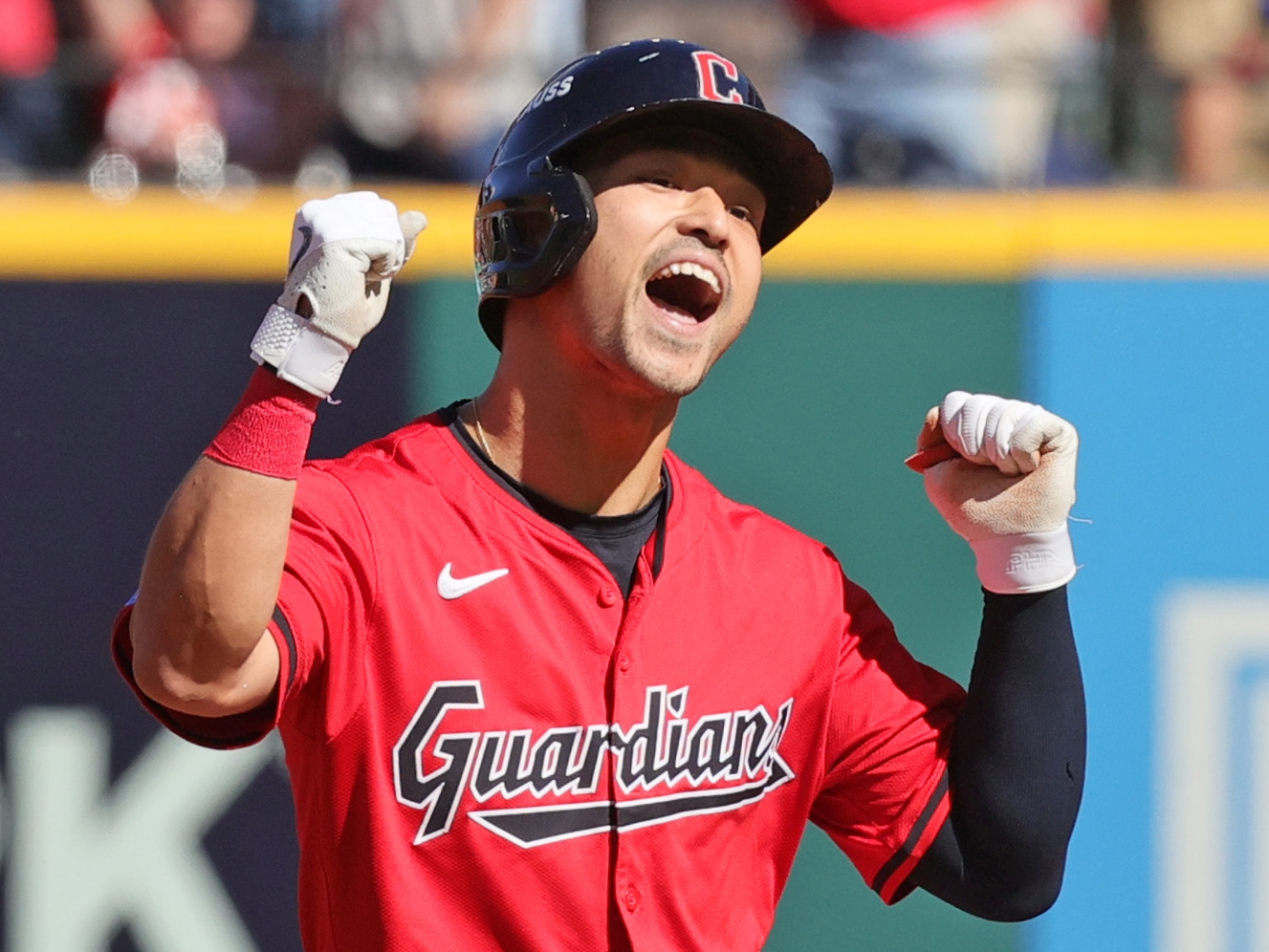 Cleveland Guardians vs. Detroit Tigers in game 1of ALDS, October 5 ...