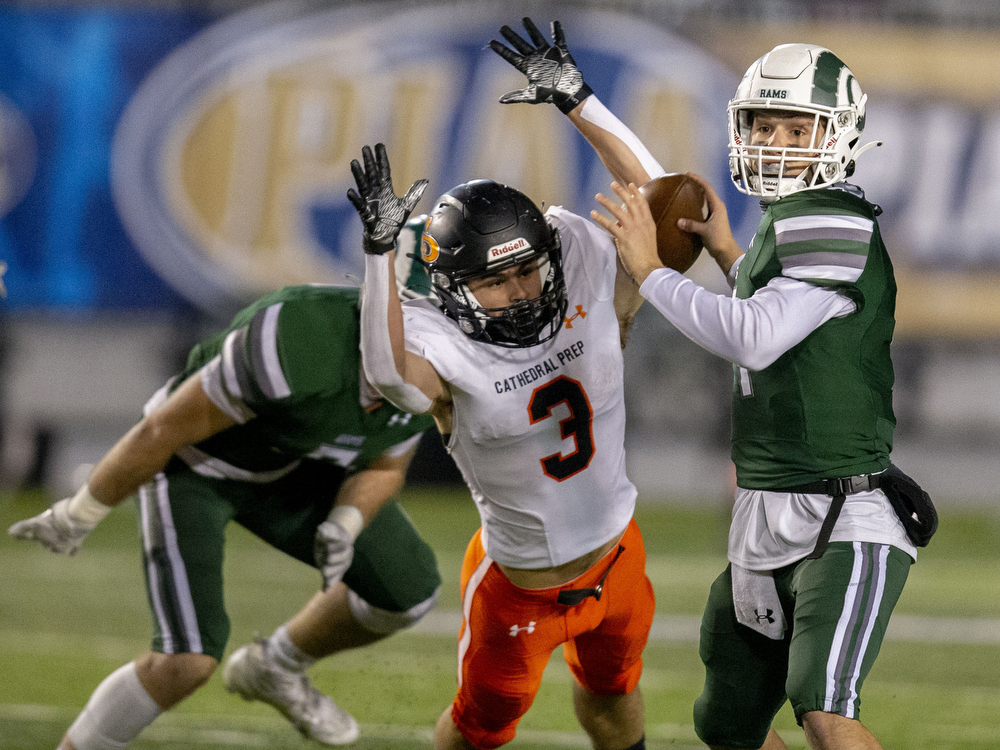Pine-Richland meets Cathedral Prep in the 2020 PIAA 5A Football ...